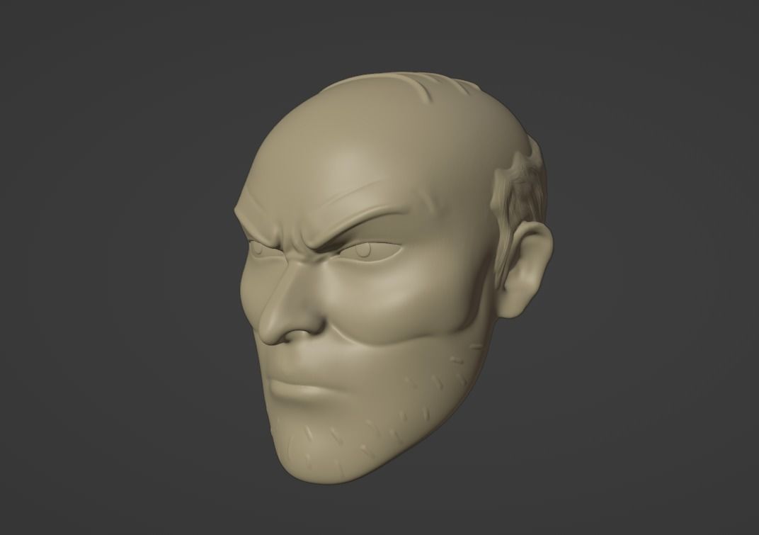 Adult Swim Happy Time Harry 3D model 3D printable | CGTrader