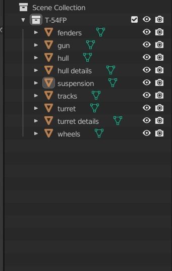 T-54 First prototype medium tank 3D model | CGTrader