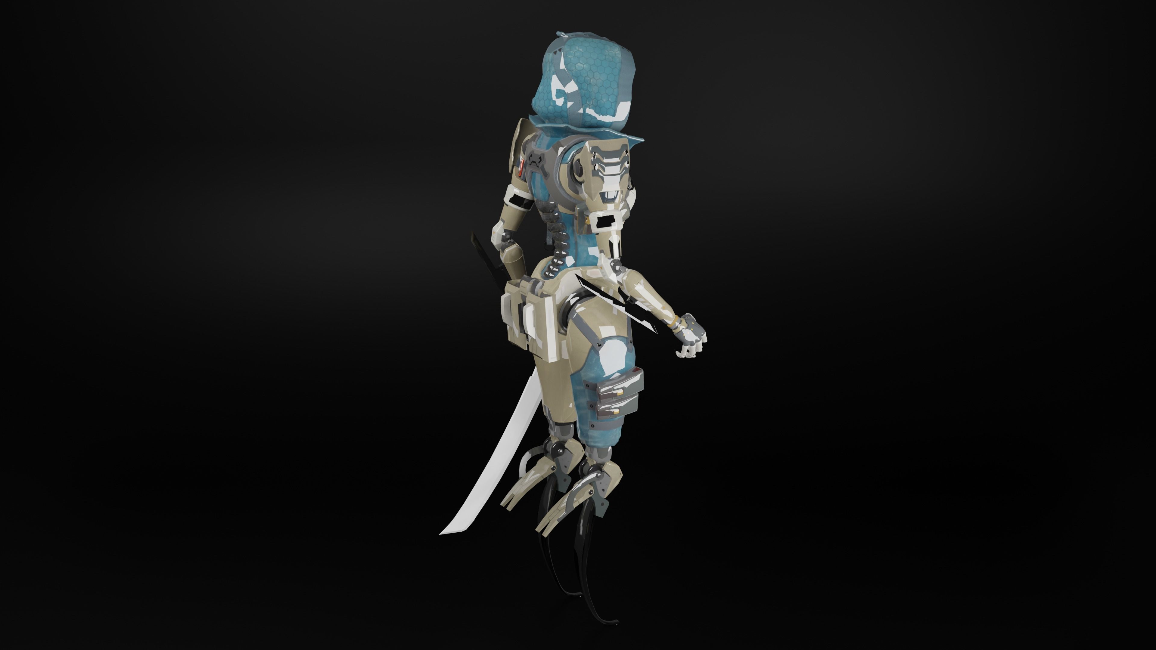 Apex Legends - Ash Model Rigged 3D model | CGTrader