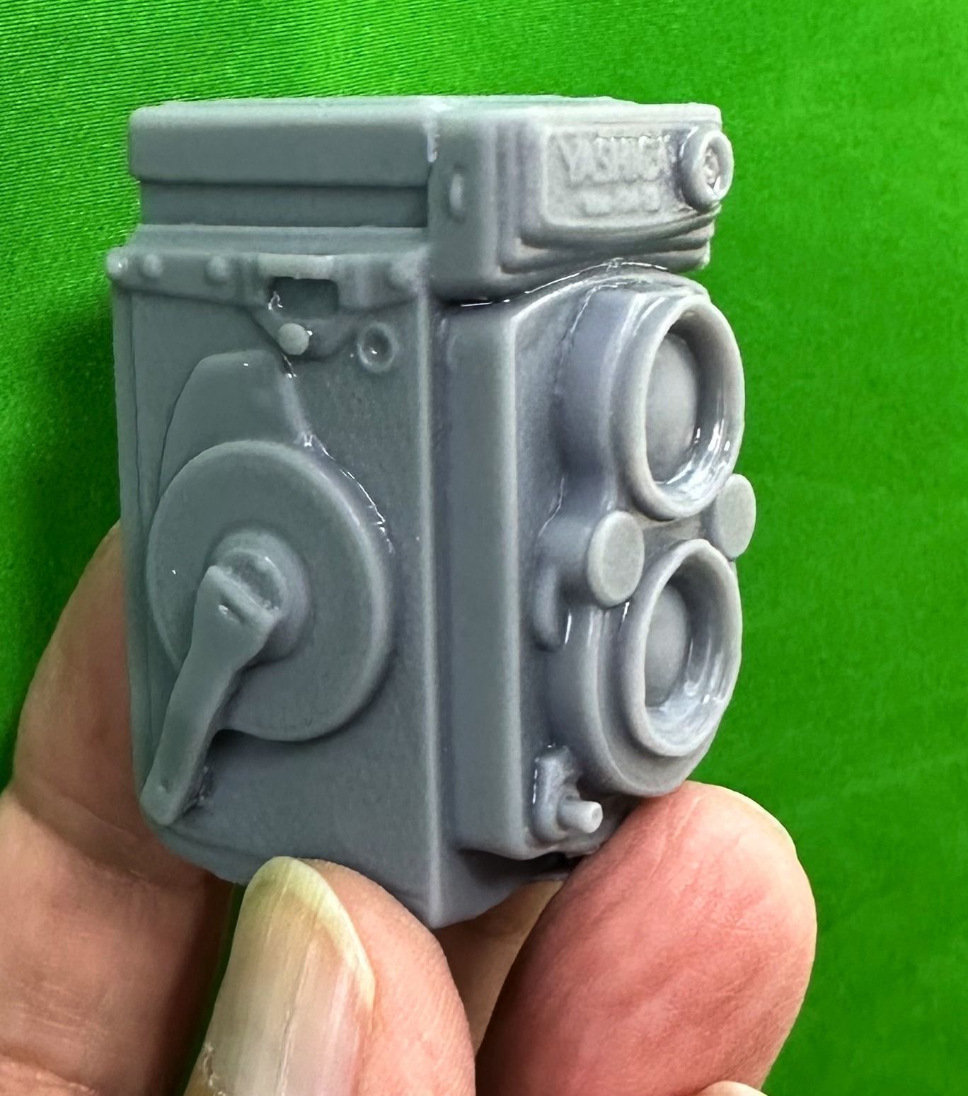 Old Reflex Camera STL 3D model 3D printable | CGTrader