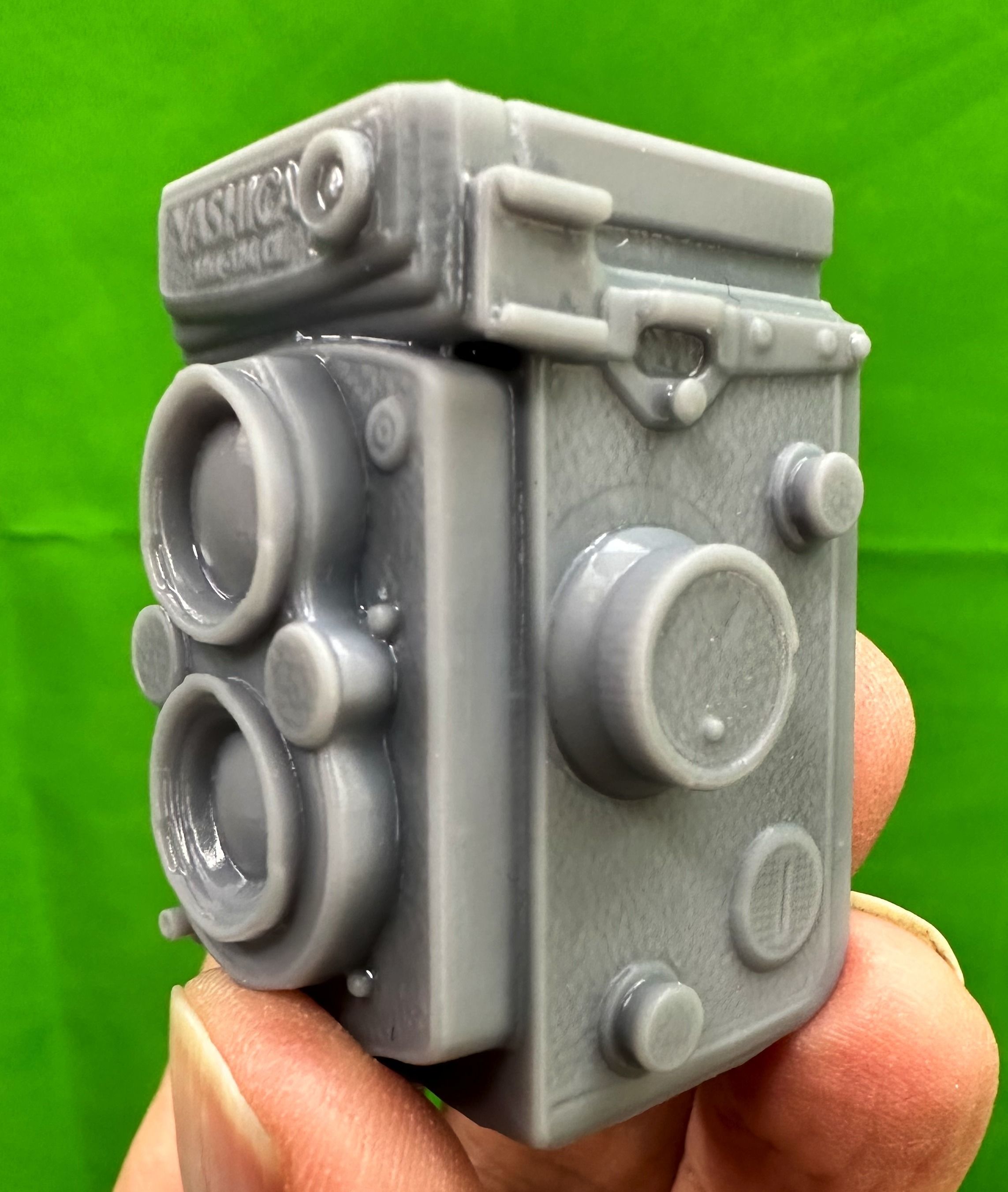 Old Reflex Camera STL 3D model 3D printable | CGTrader