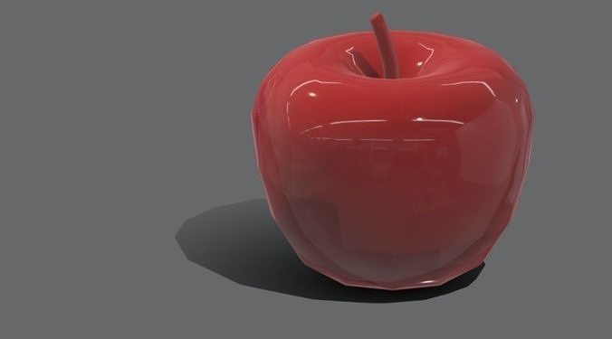 Apple free 3D model | CGTrader