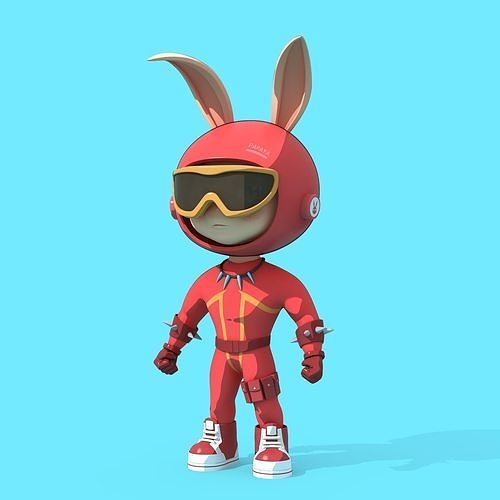 Bunny Collection 926 3D model | CGTrader