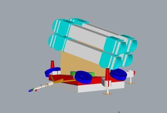 Skyguard amoun free 3D model rigged | CGTrader