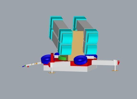 Skyguard amoun free 3D model rigged | CGTrader