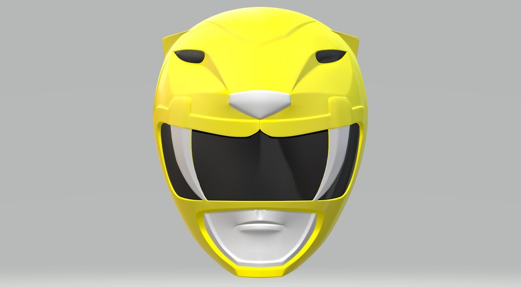 Mighty Morphin Power Rangers Helmets Bundle Pack MMPR Helmets 3D model ...