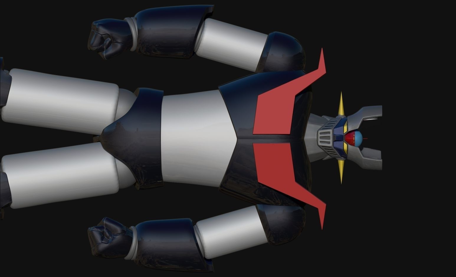 Mazinger Z 3D model 3D printable | CGTrader