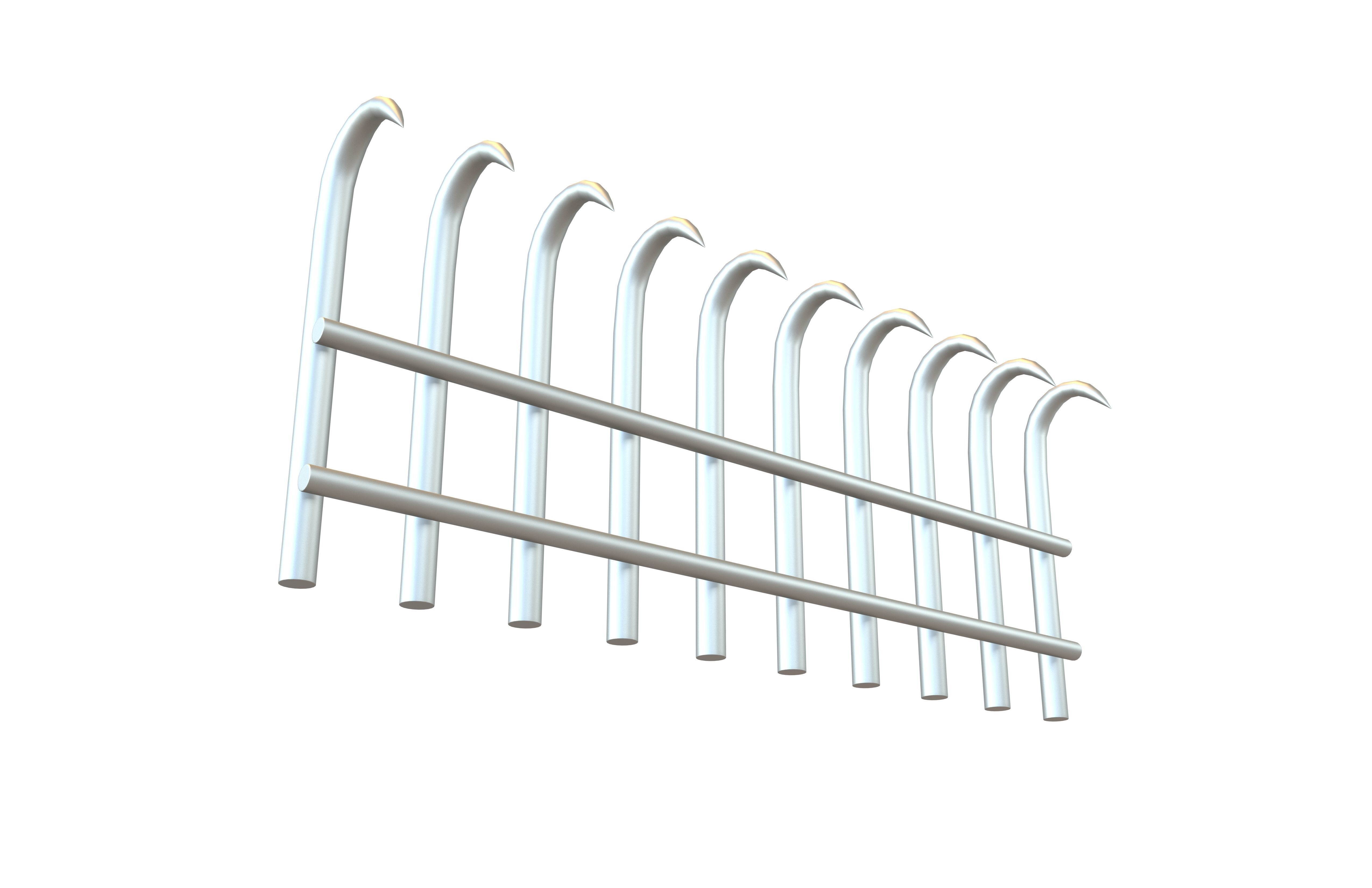 3D model Anti Climb Fencing V1 001 VR / AR / low-poly | CGTrader