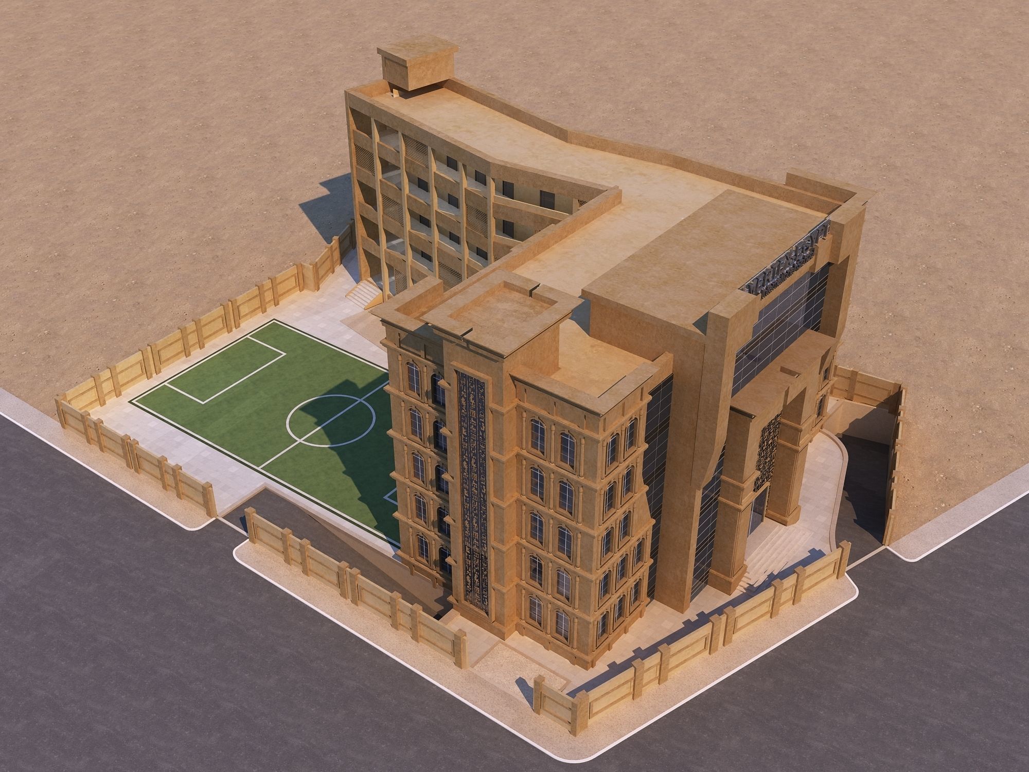 0207 - School Architecture Project - 2D Drawings - 3D Files 3D model ...