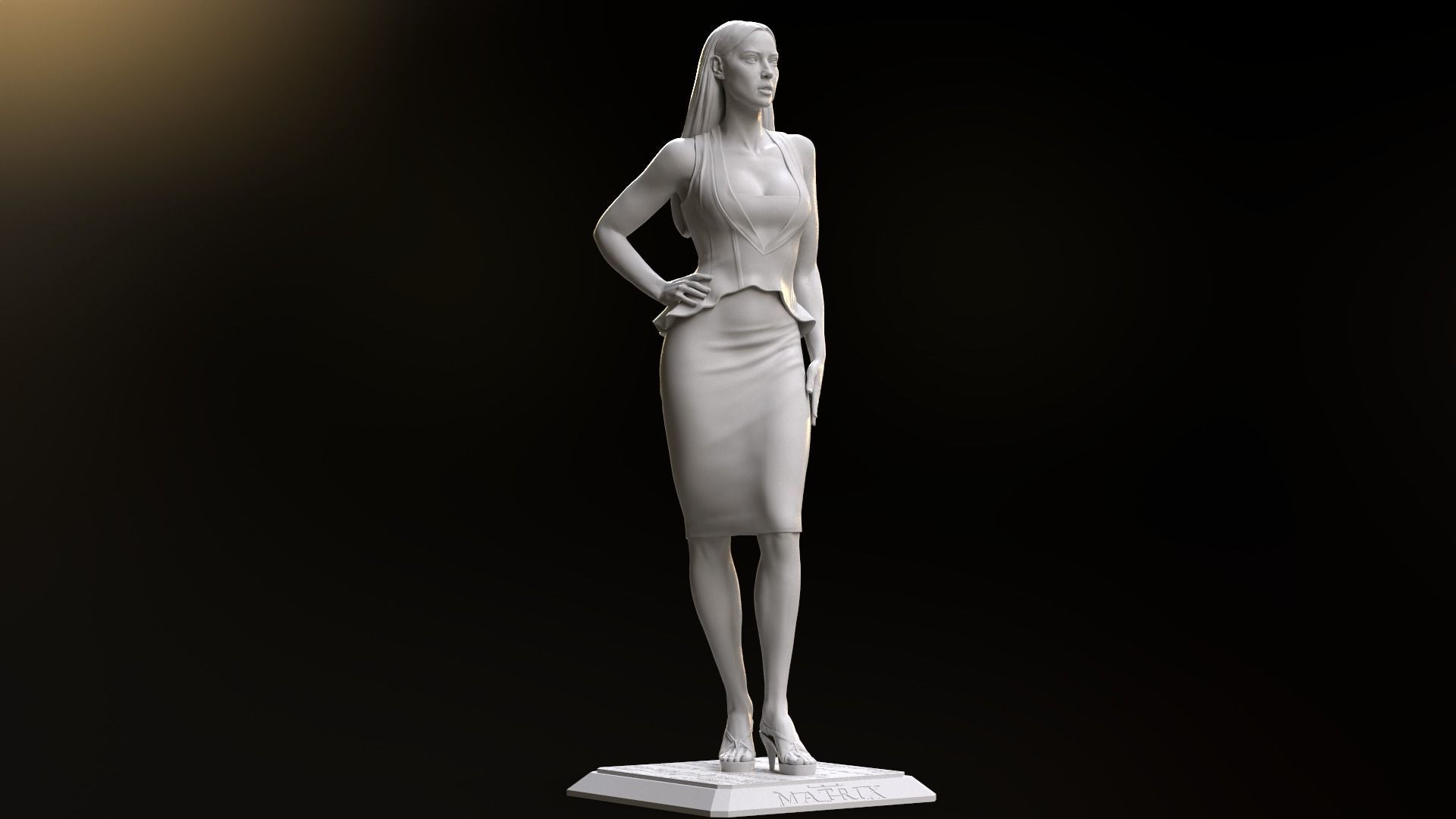 Persephone from the Matrix 3D model 3D printable | CGTrader