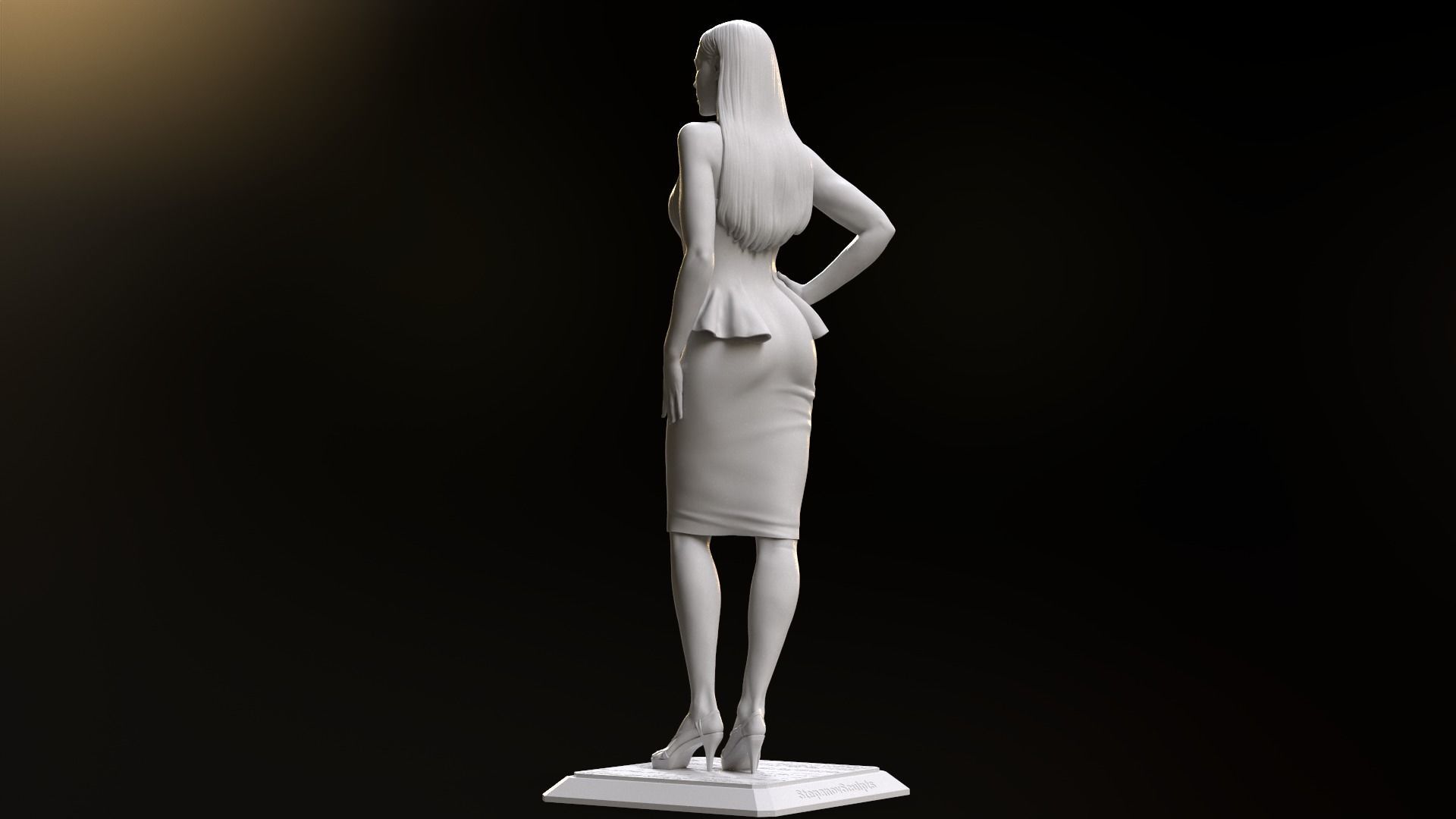 Persephone from the Matrix 3D model 3D printable | CGTrader
