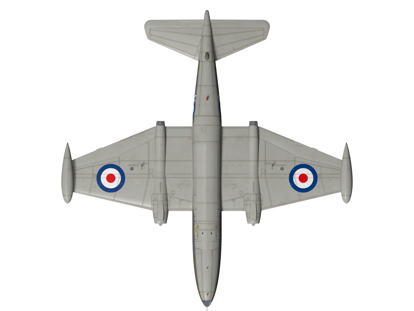 English Electric Canberra B6 3D model | CGTrader