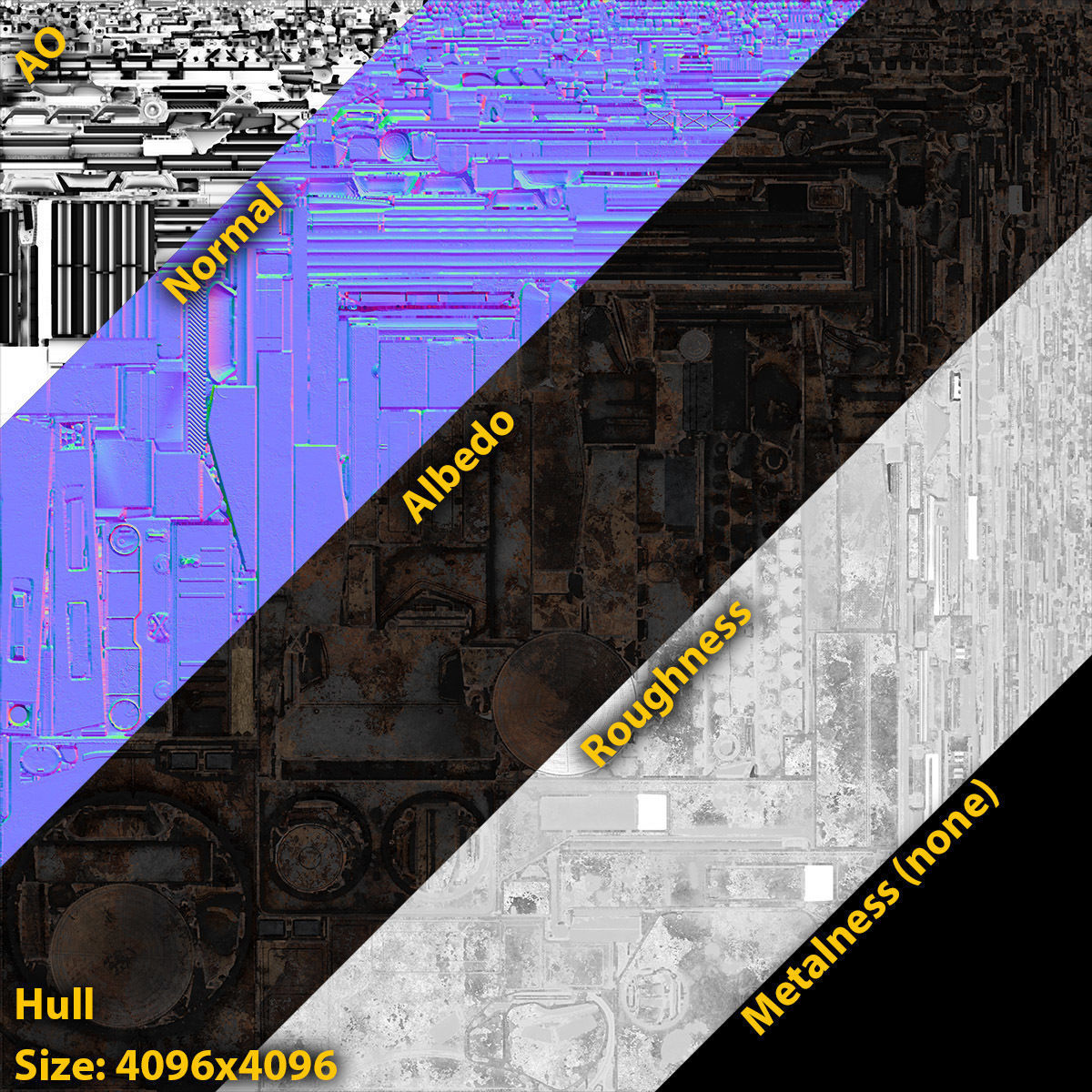 3D model Leopard 2A4 Destroyed VR / AR / low-poly | CGTrader