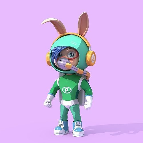 Bunny Collection 868 3D model | CGTrader