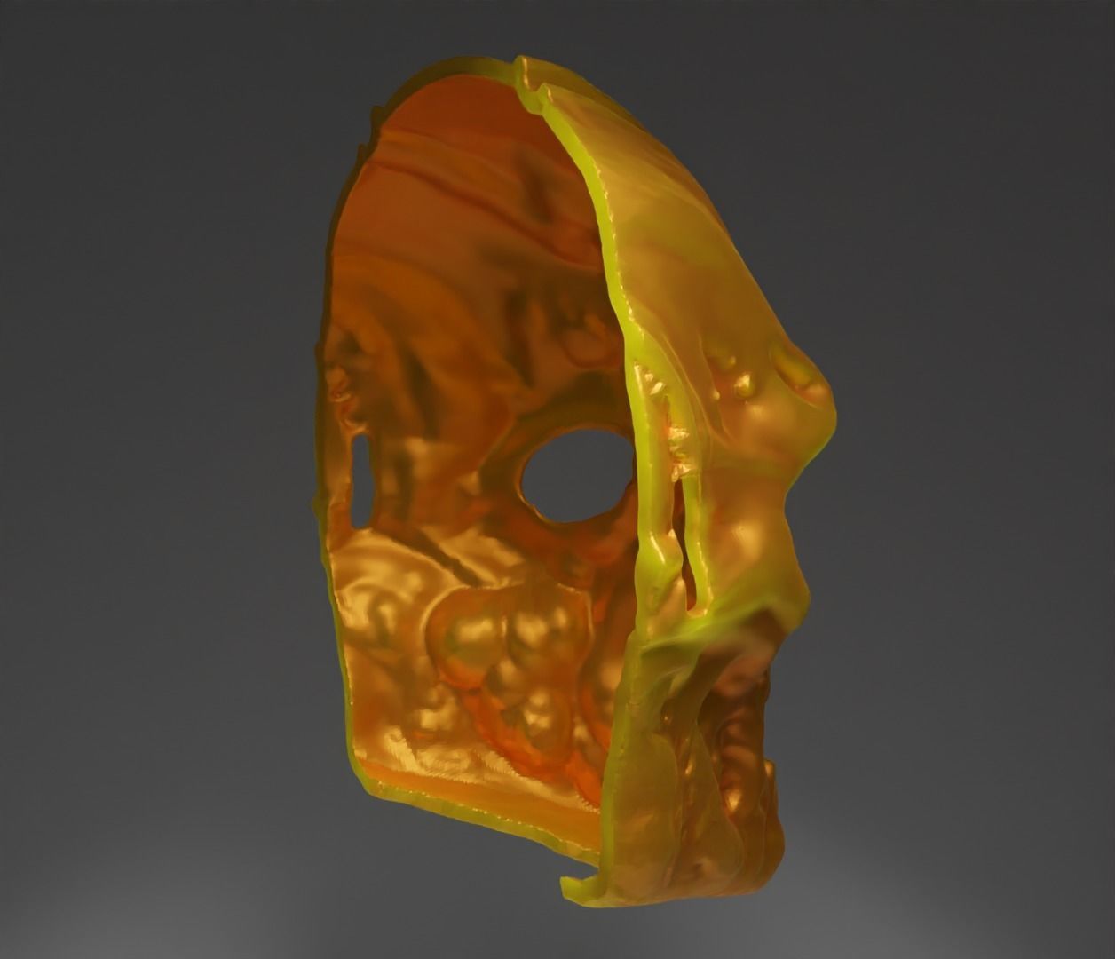 Skull Zombie Superhero Mask Stl 3D model 3D printable | CGTrader