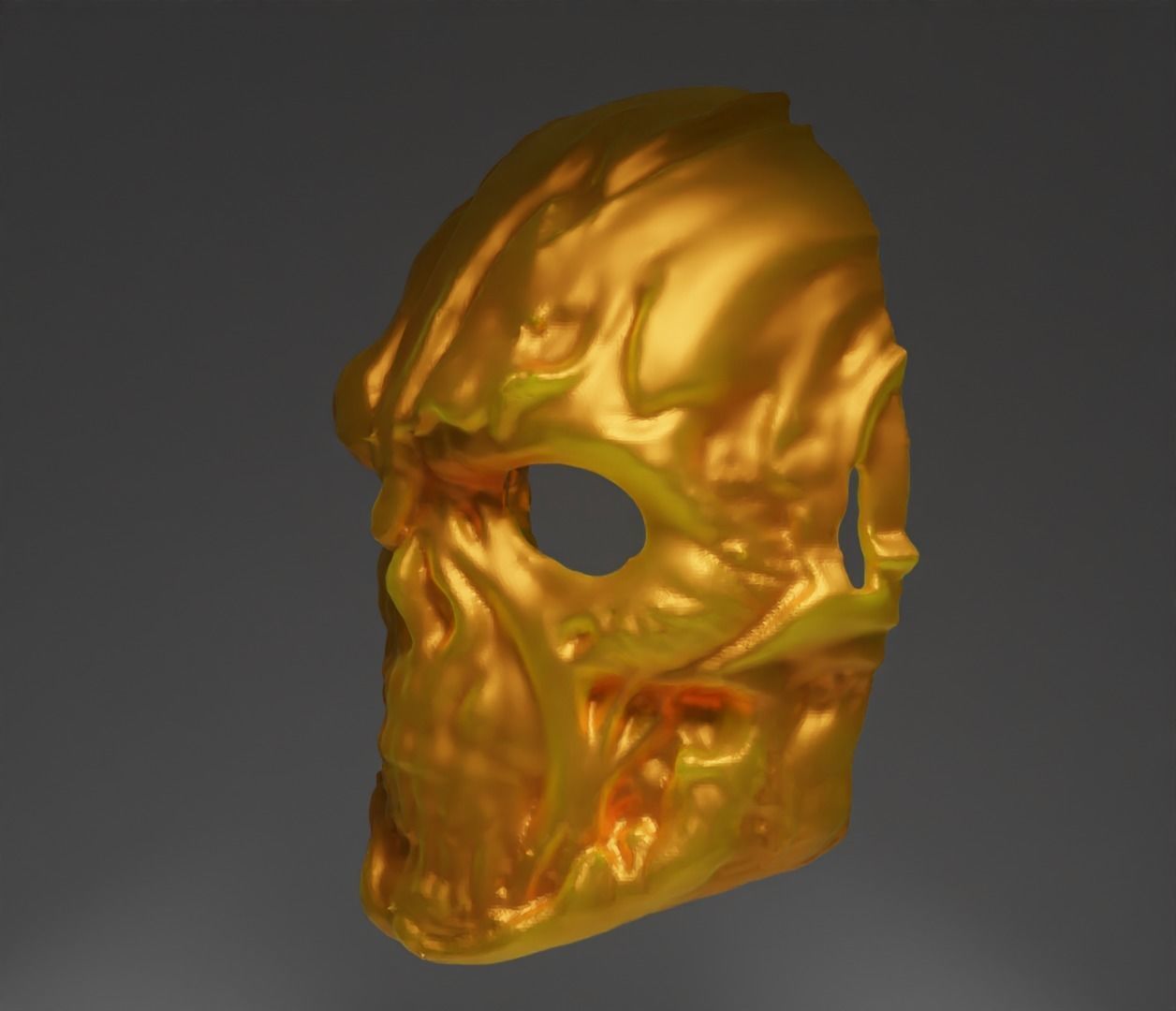 Skull Zombie Superhero Mask Stl 3D model 3D printable | CGTrader