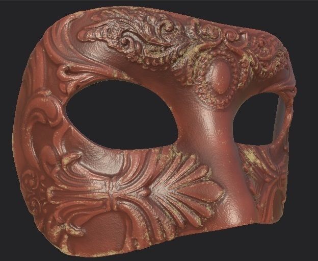 Leather Mask 3D model | CGTrader