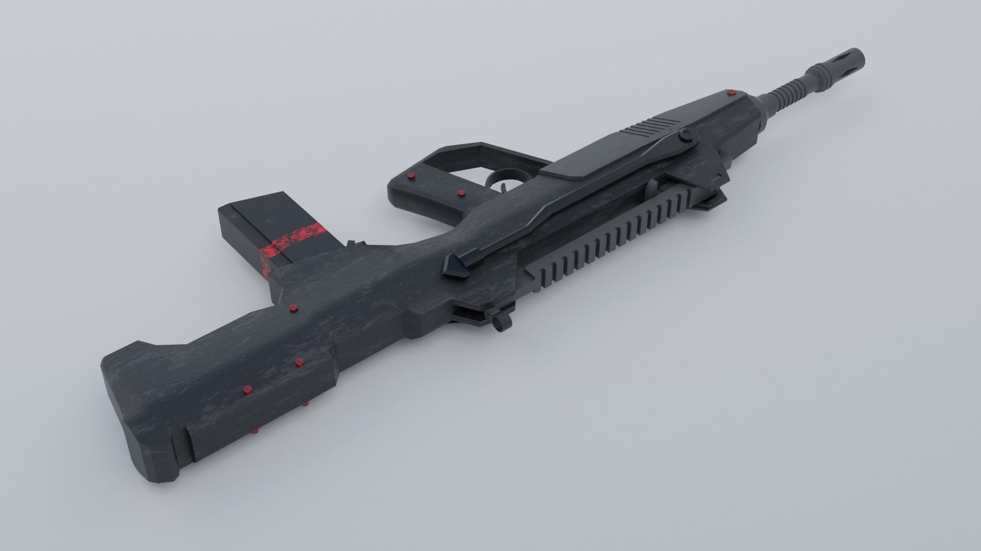 3D model FFAR-1 from Call of Duty Cold War 3D Model VR / AR / low-poly ...