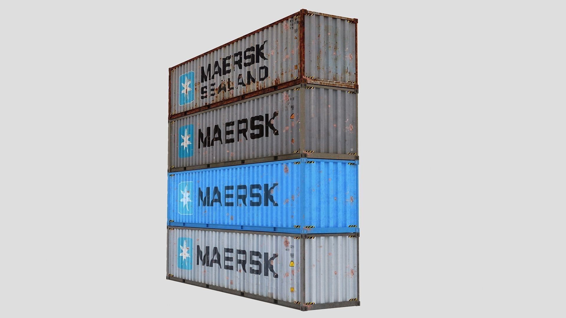 3D model Cargo Shipping Container 3D model VR / AR / low-poly | CGTrader