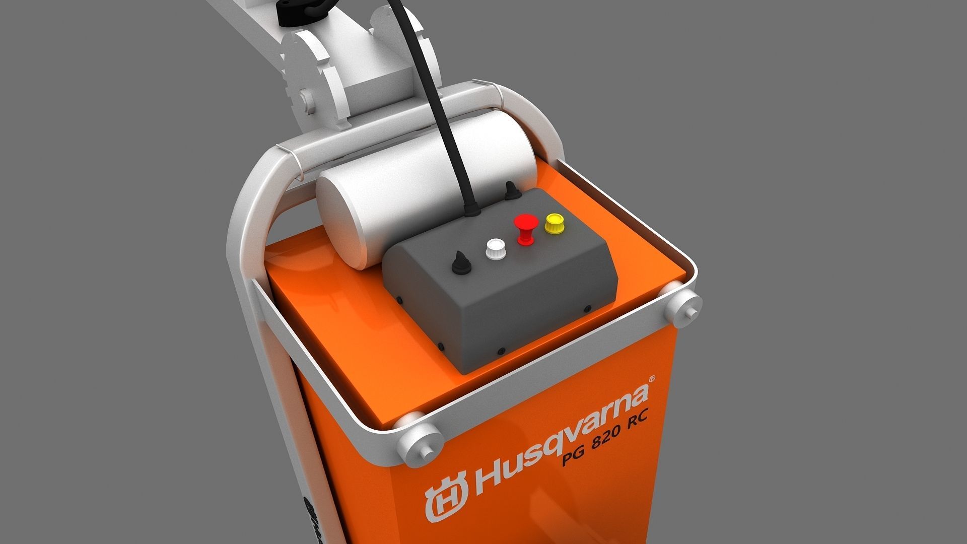 Concrete Floor Grinder Polisher Machine 3d Model 3D model | CGTrader