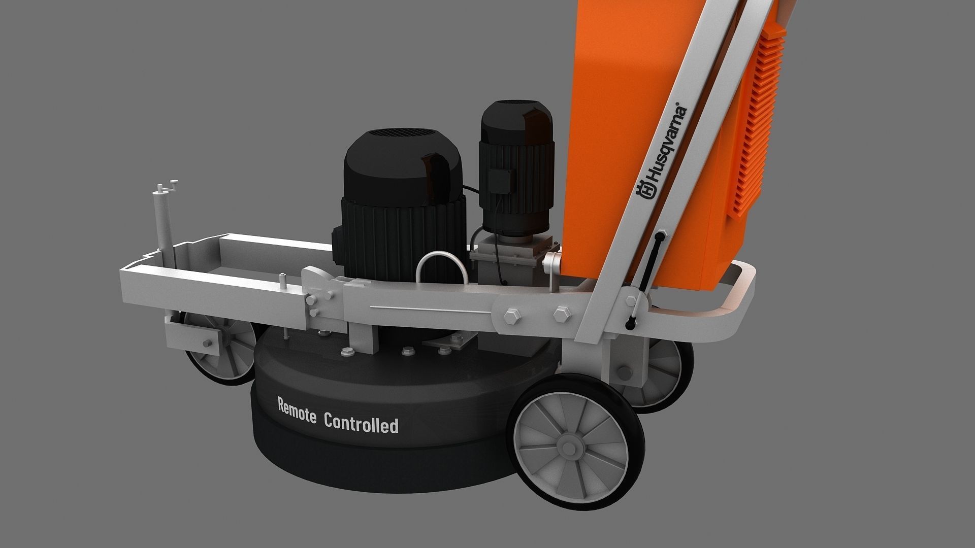 Concrete Floor Grinder Polisher Machine 3d Model 3D model | CGTrader