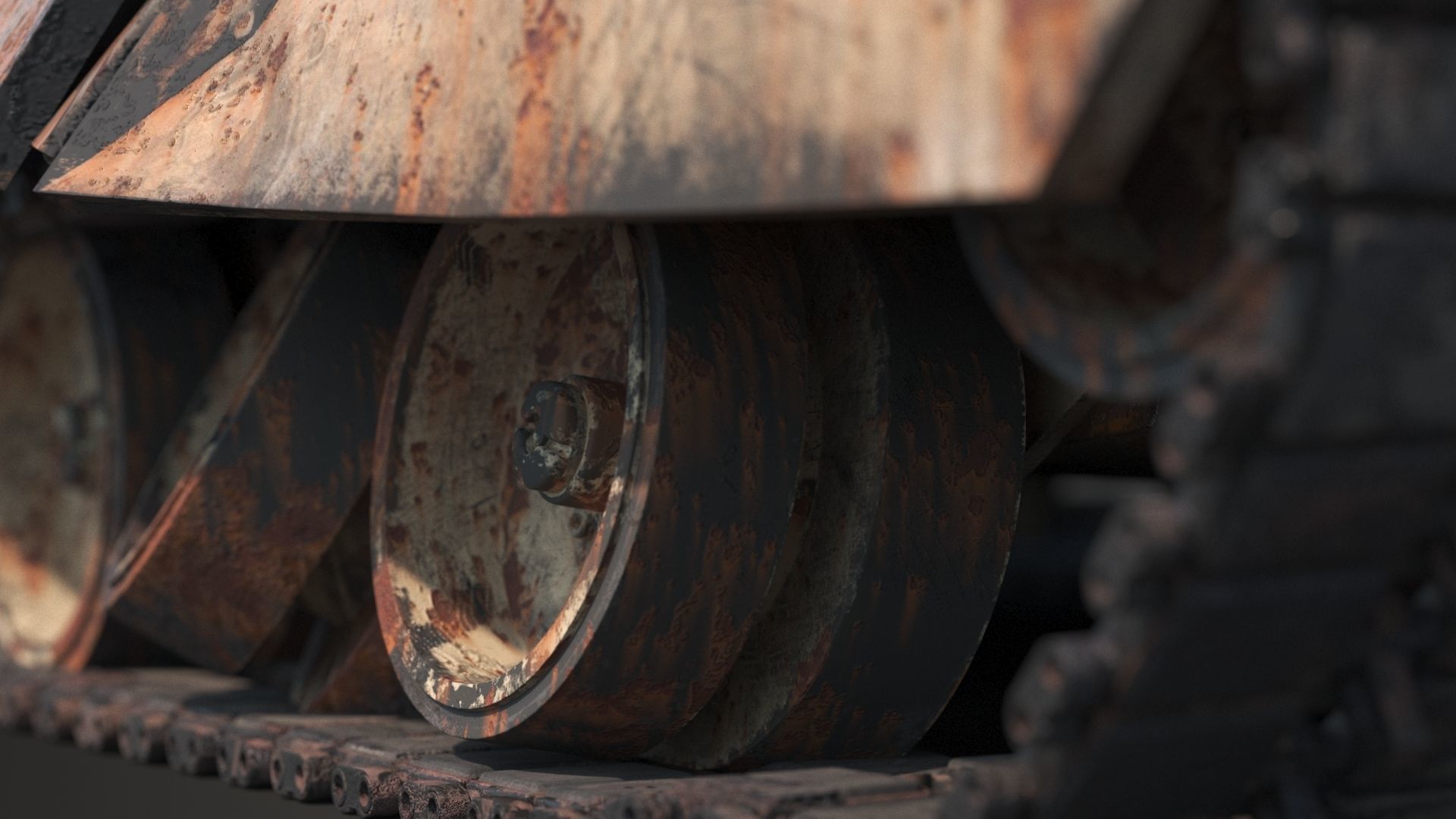 M1A2 Abrams Destroyed 3D model | CGTrader