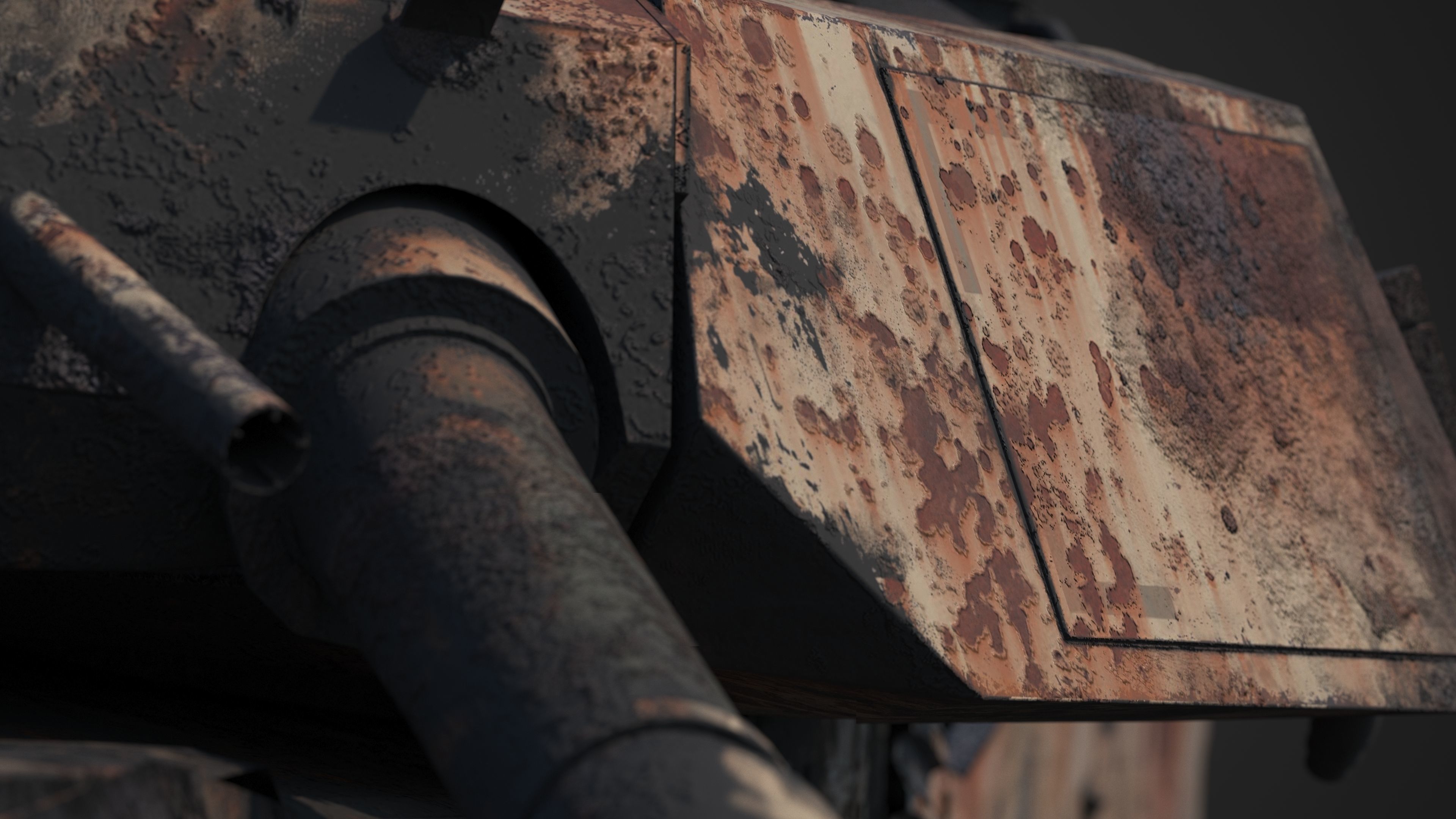 M1A2 Abrams Destroyed 3D model | CGTrader