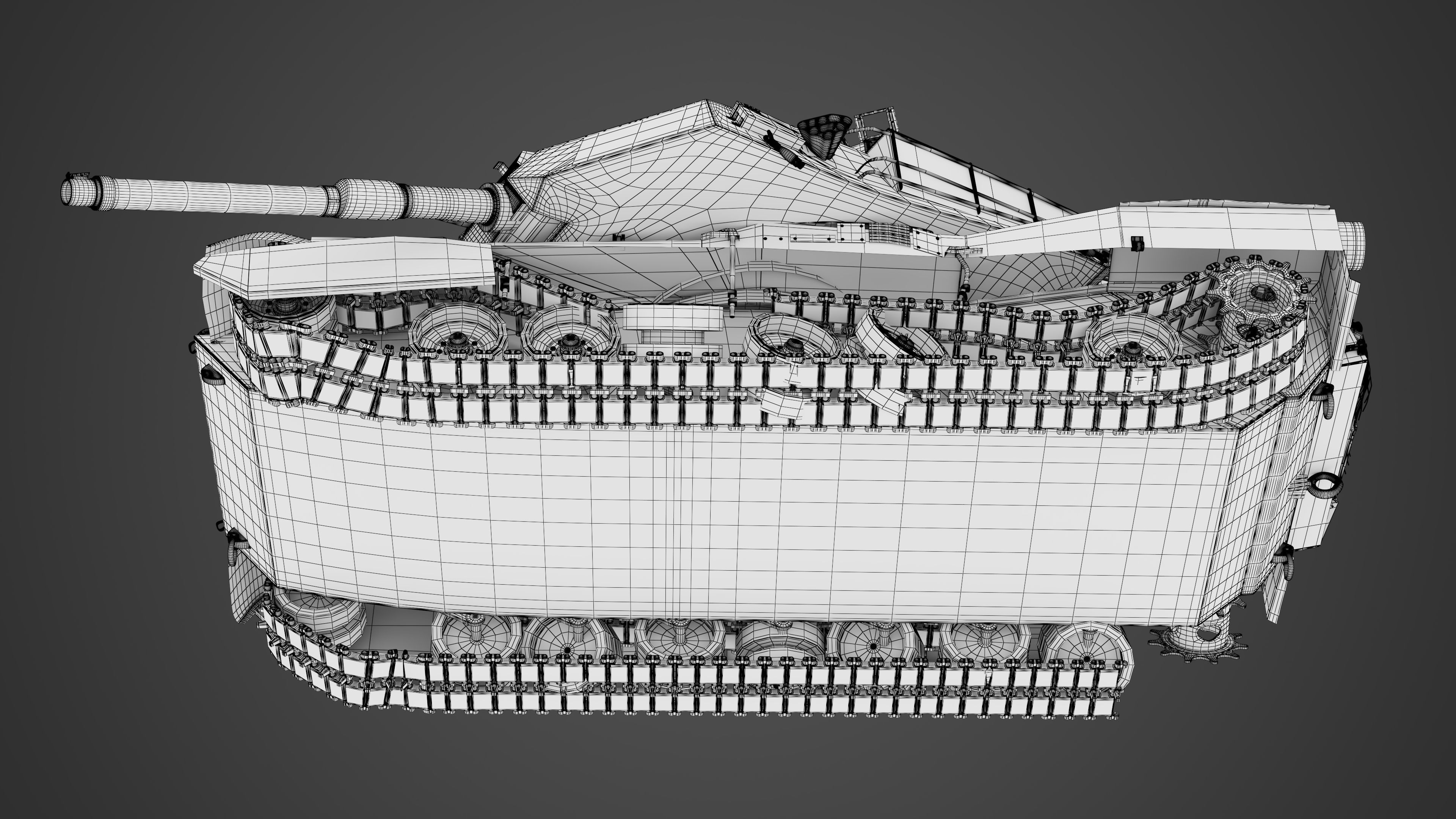M1A2 Abrams Destroyed 3D model | CGTrader