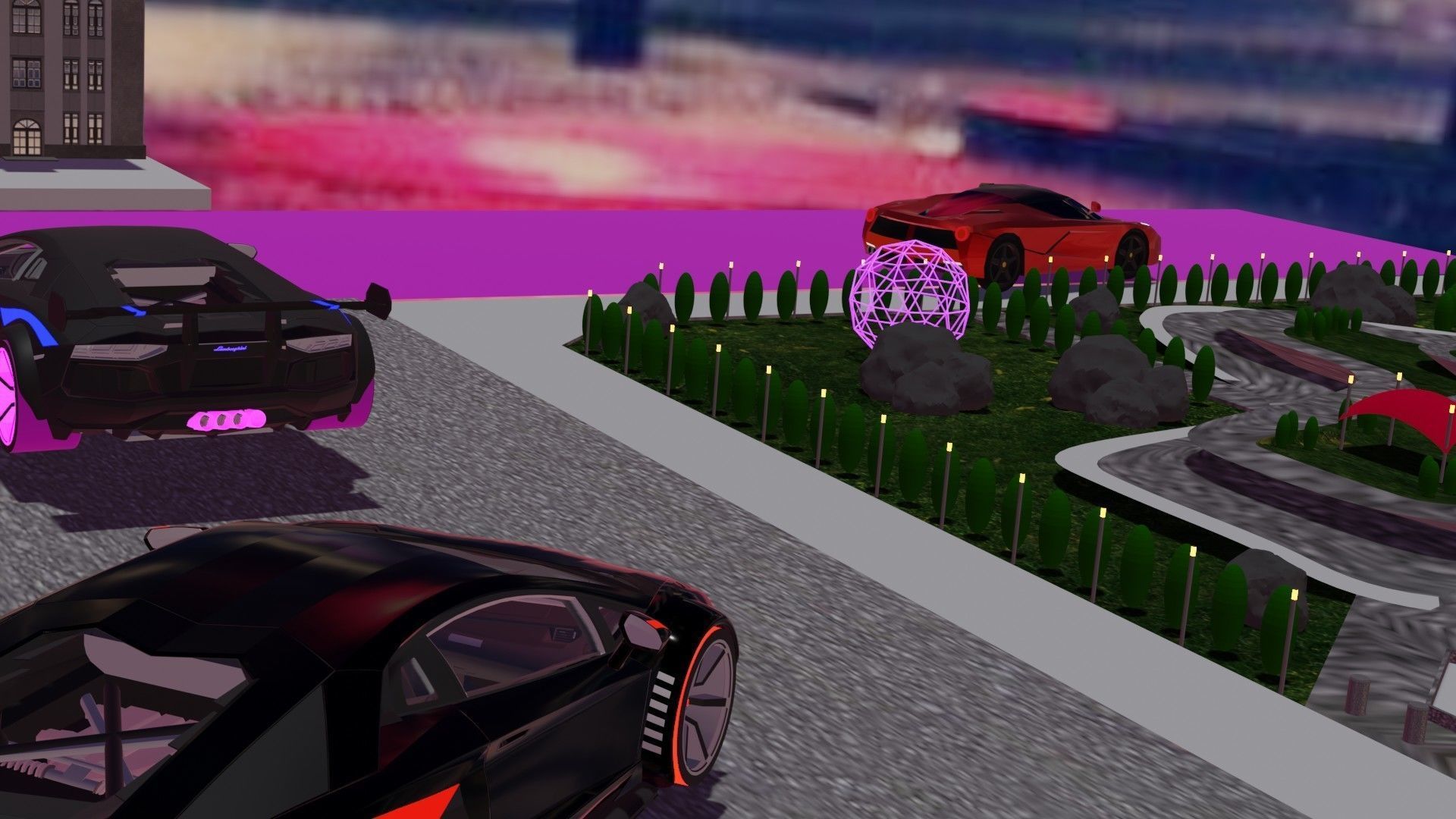 moving cars animation free 3D model animated | CGTrader