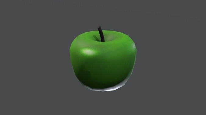Apple free 3D model | CGTrader