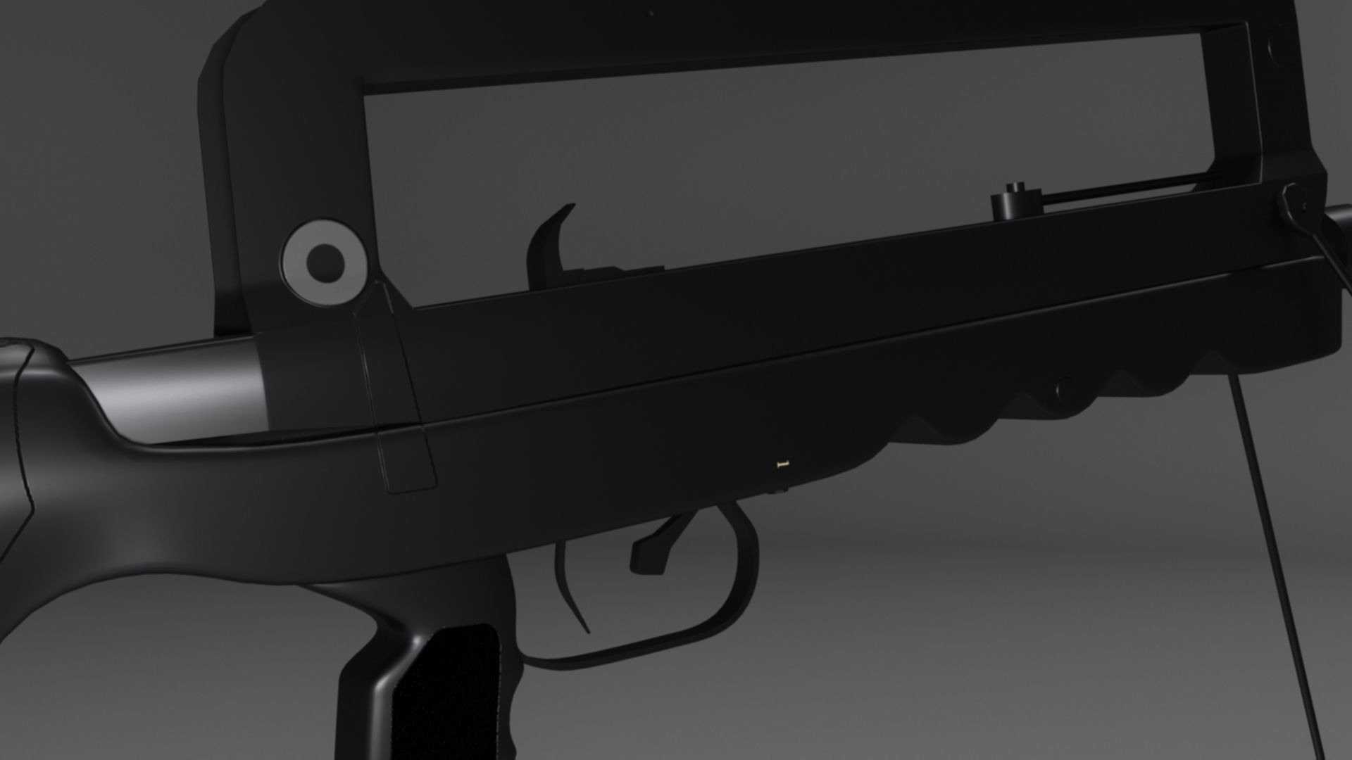 3D model Highly Detailed French FAMAS F1 Assault Rifle 3D Model VR / AR ...