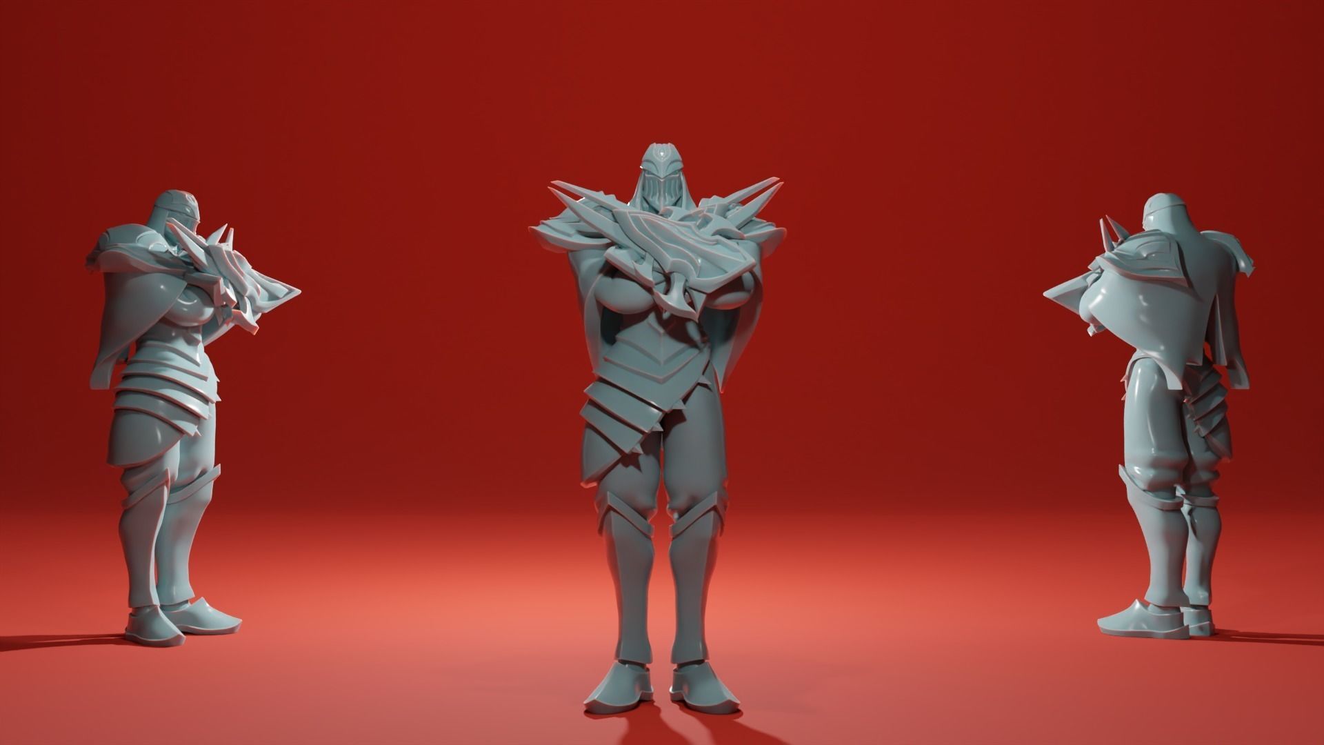 Zeta Assassins - Shadow Ninja Puppets 3D model 3D printable | CGTrader