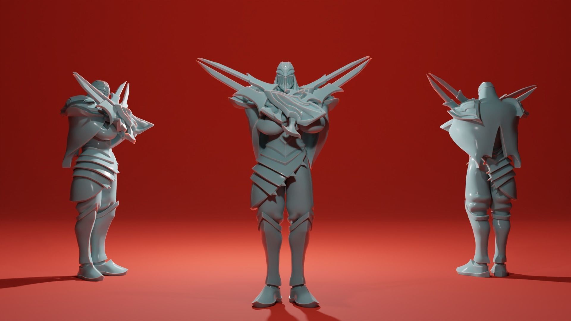 Zeta Assassins - Shadow Ninja Puppets 3D model 3D printable | CGTrader