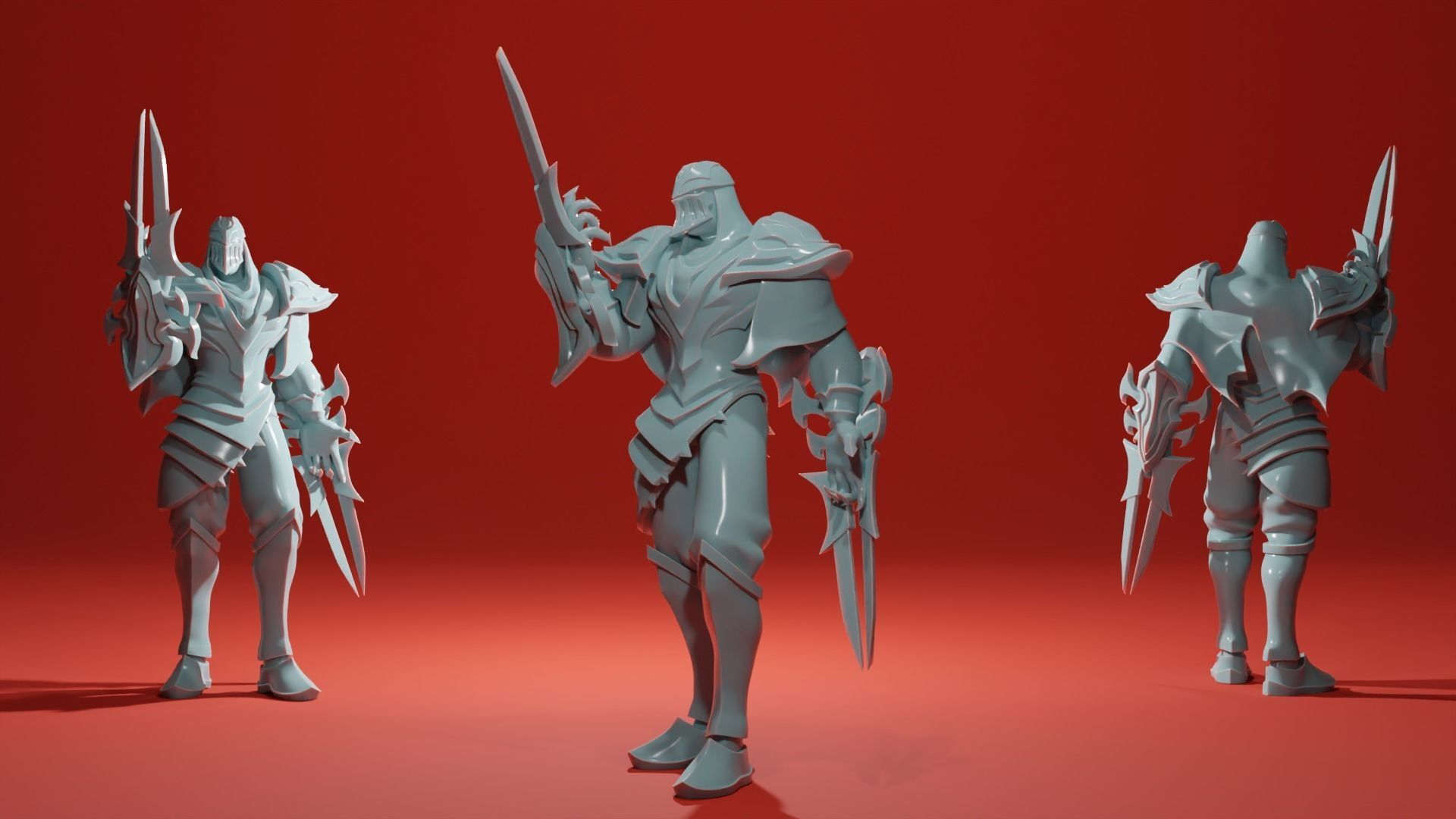 Zeta Assassins - Shadow Ninja Puppets 3D model 3D printable | CGTrader