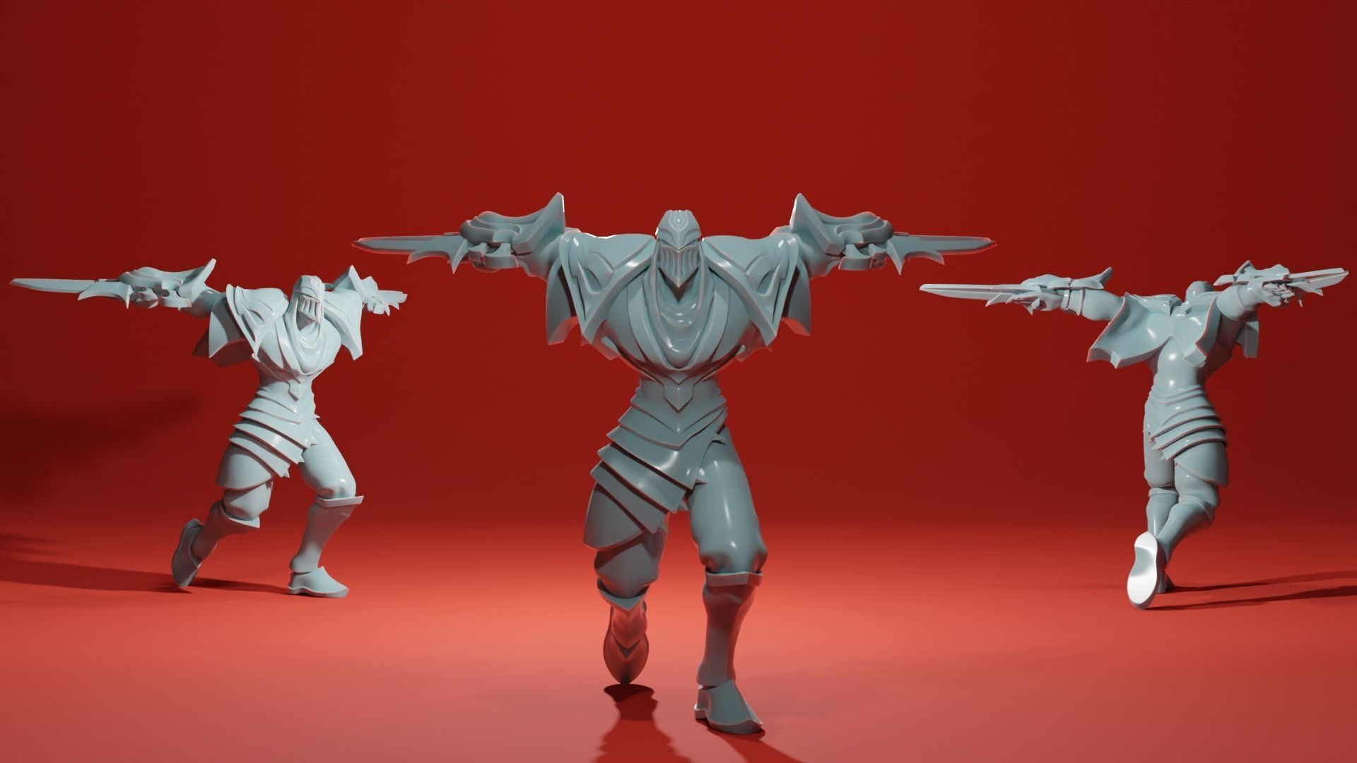 Zeta Assassins - Shadow Ninja Puppets 3D model 3D printable | CGTrader