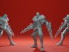 Zeta Assassins - Shadow Ninja Puppets 3D model 3D printable | CGTrader
