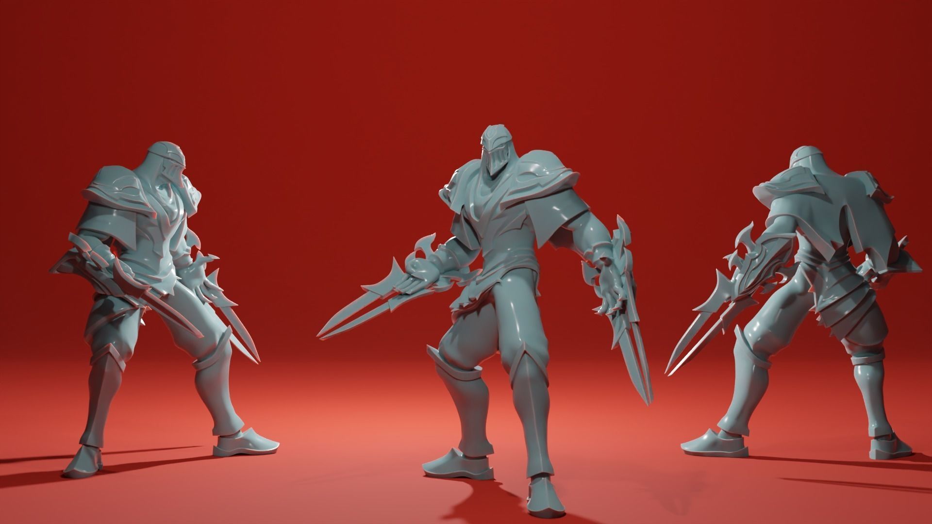Zeta Assassins - Shadow Ninja Puppets 3D model 3D printable | CGTrader