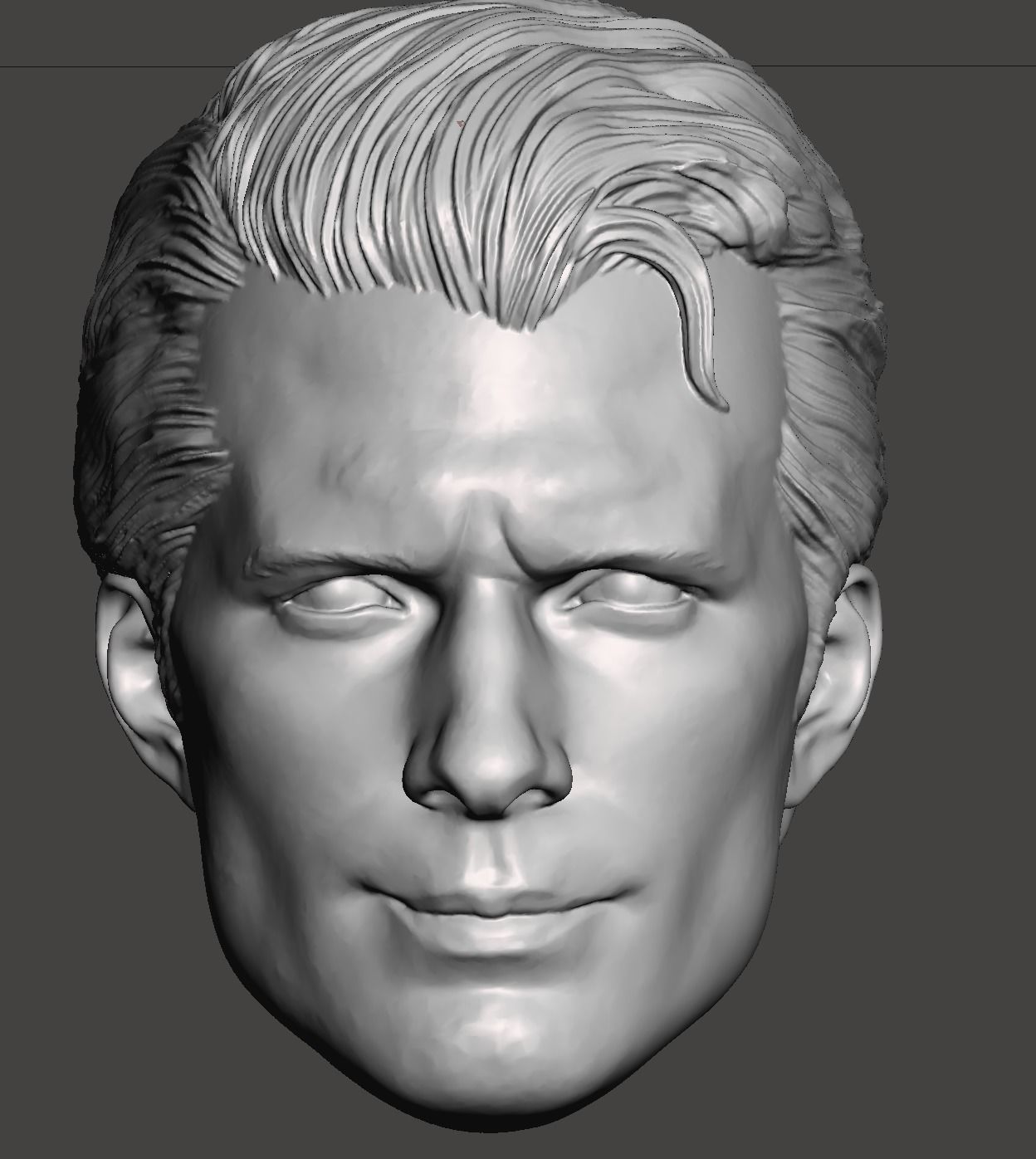 superman henry cavill headsculpt 3D model 3D printable | CGTrader