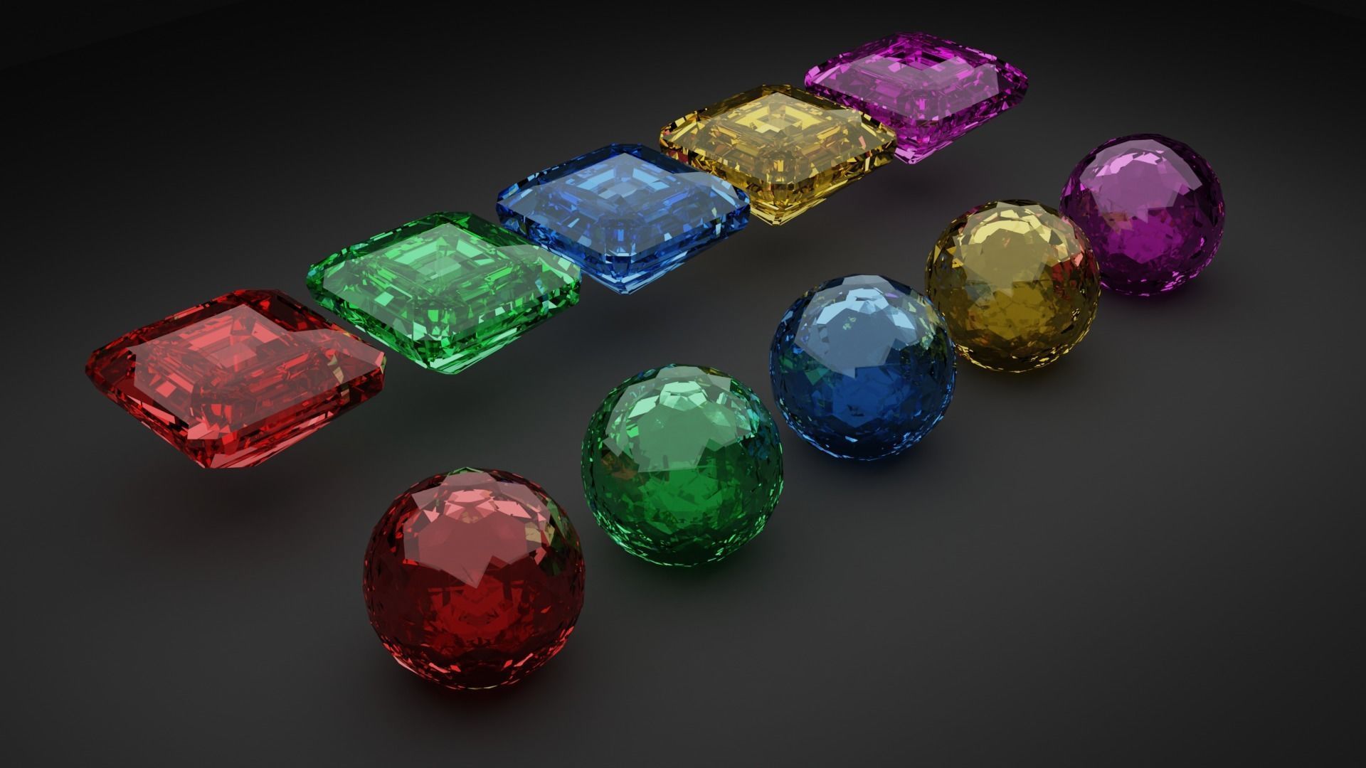 3D model Stunning Collection of Blender-Made Diamonds for Rings and ...