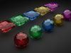 3D model Stunning Collection of Blender-Made Diamonds for Rings and ...