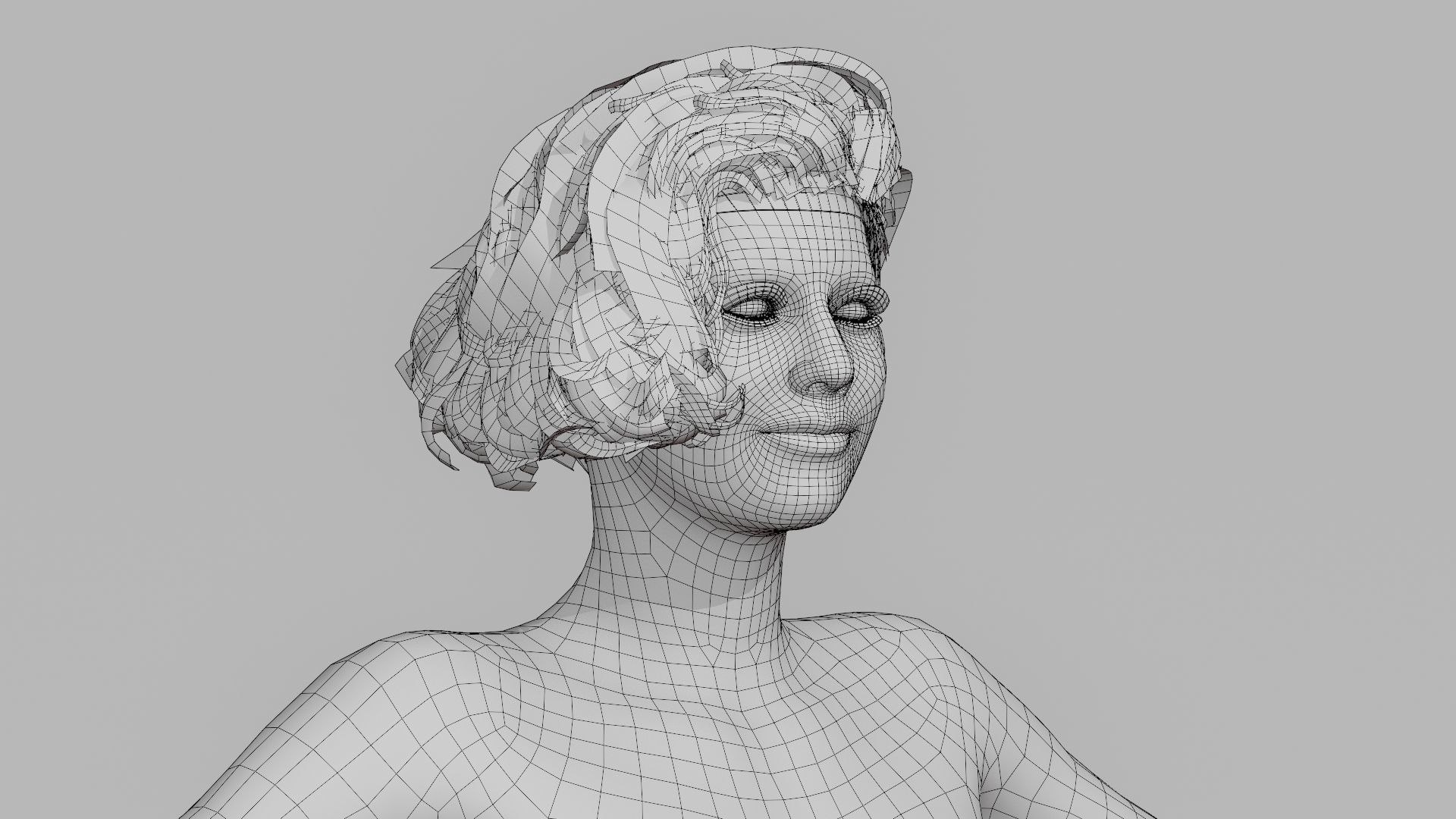 Realistic Female Character - Vivian 3D model rigged | CGTrader