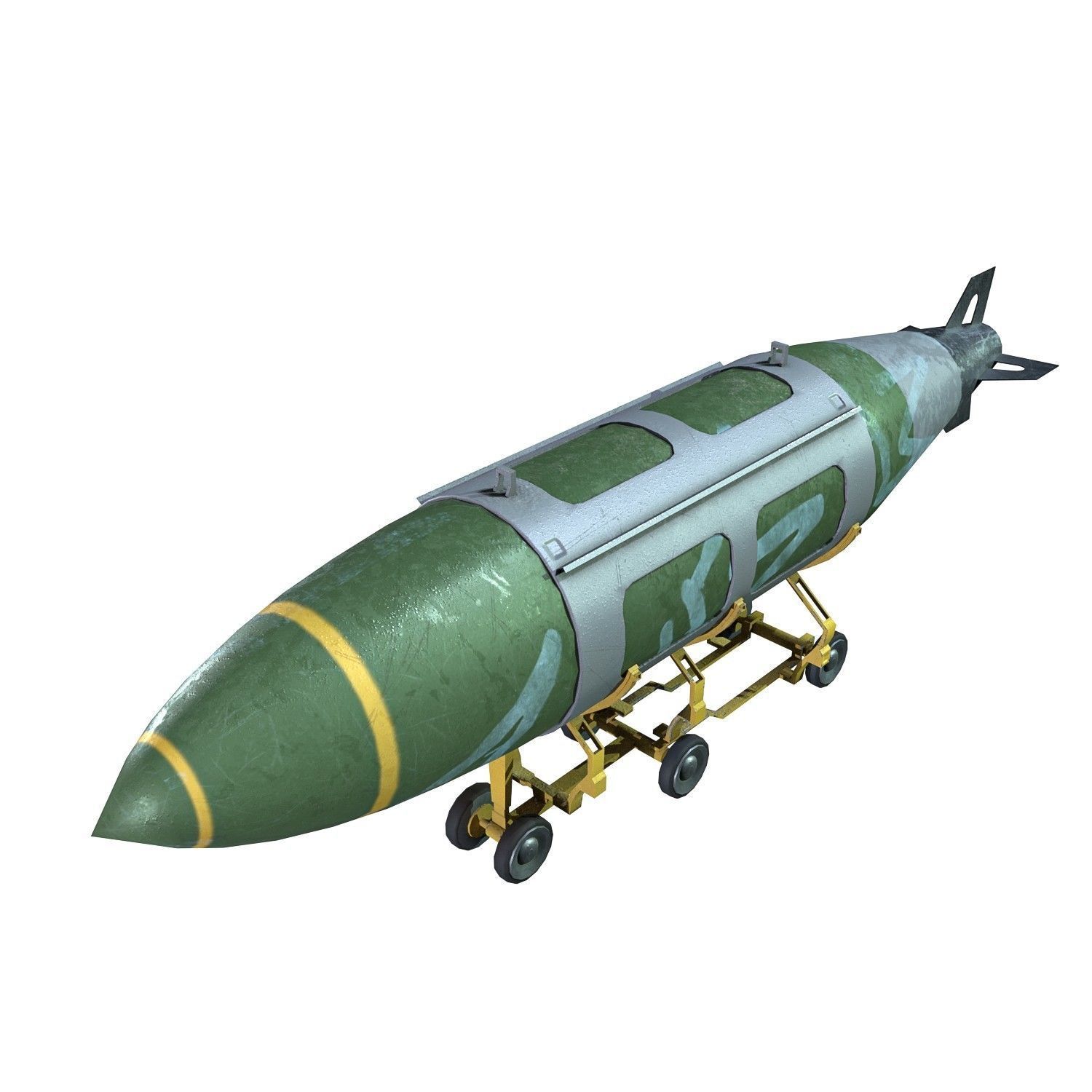 3D model Military Aircraft Bomb Pack VR / AR / low-poly | CGTrader