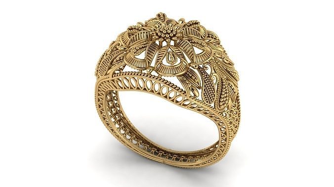 Engagement Ring 3D model 3D printable | CGTrader