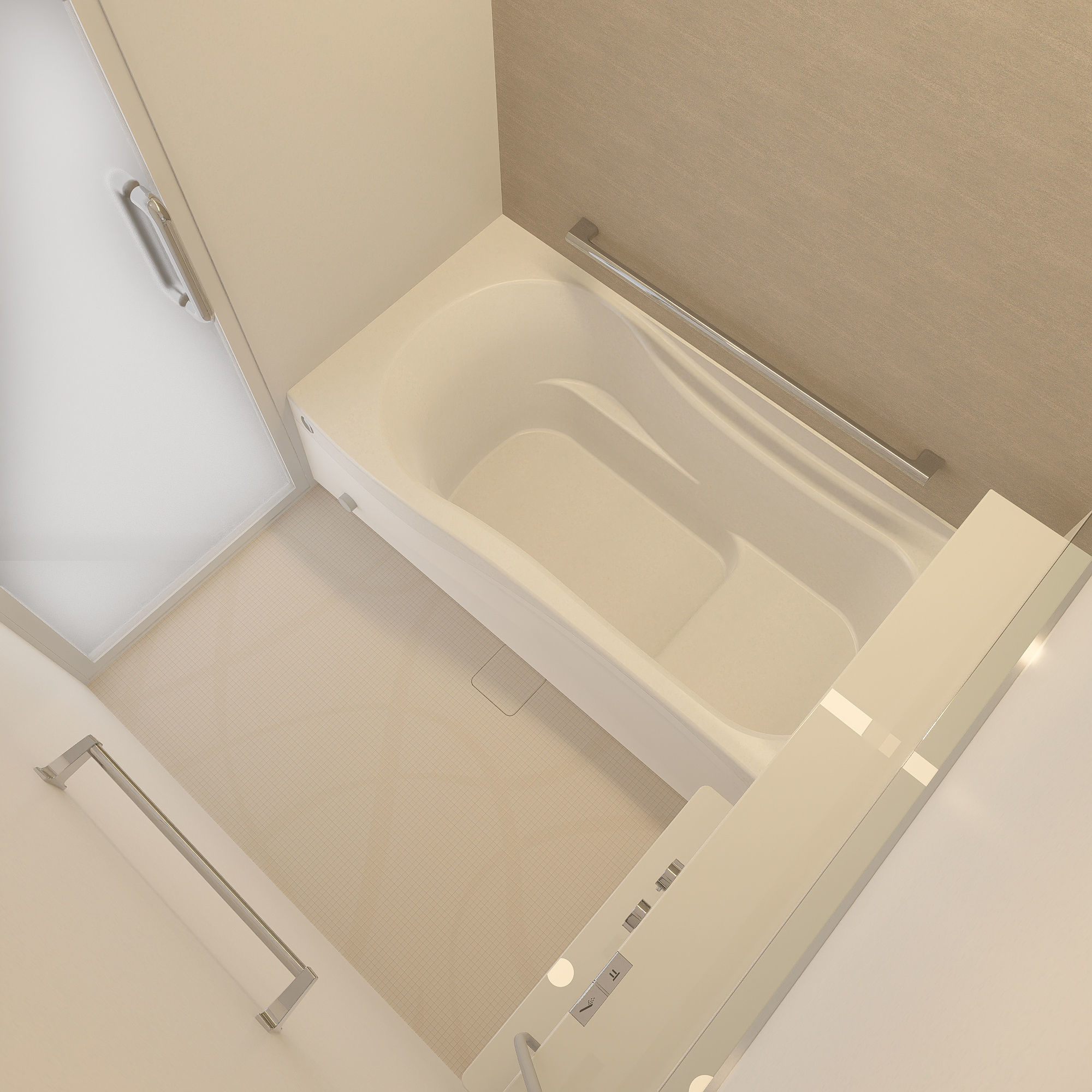 Housetec 1616 Japanese Unit Bath 3D model | CGTrader