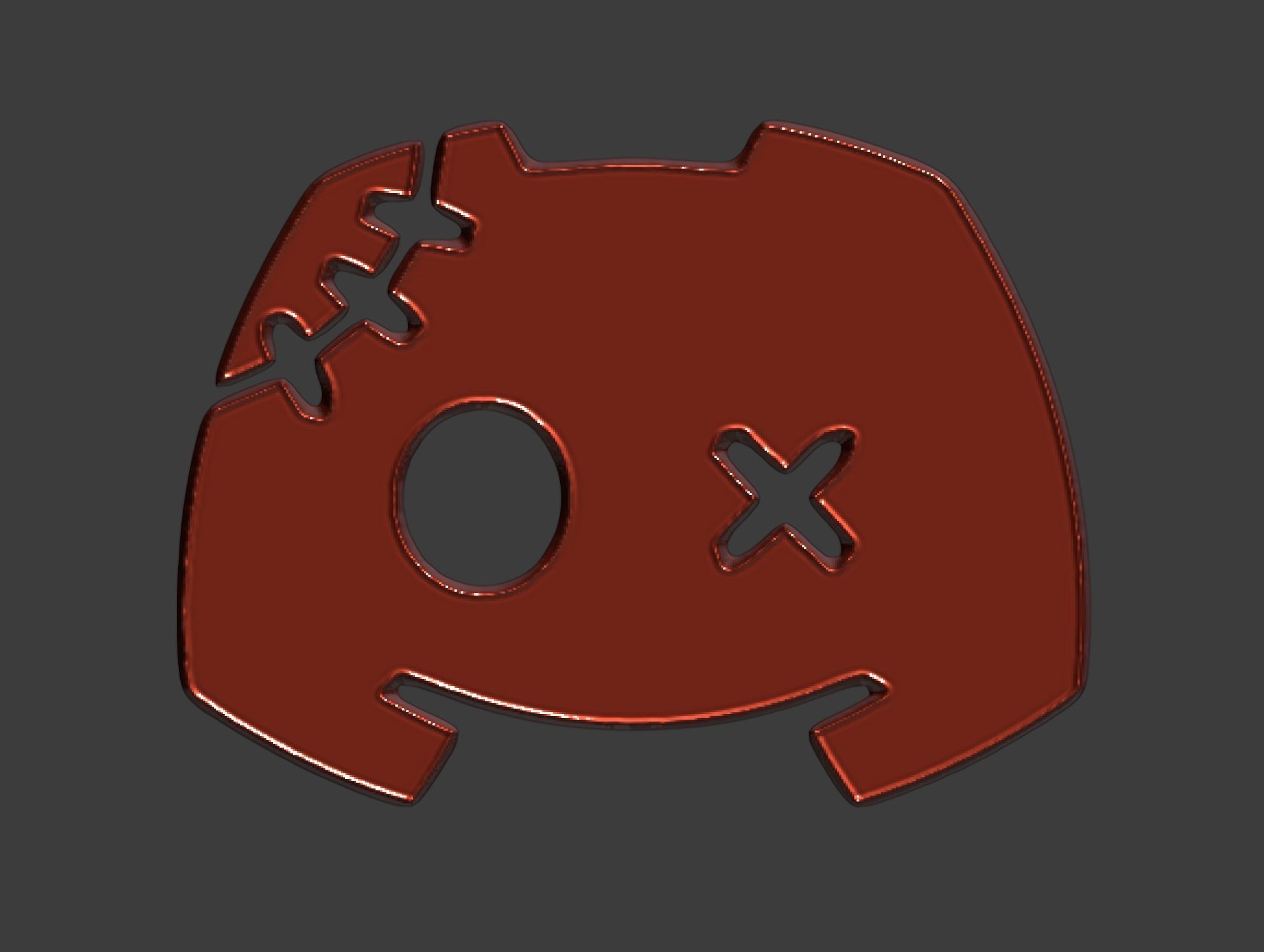 Discord Logo 3D 3D model | CGTrader