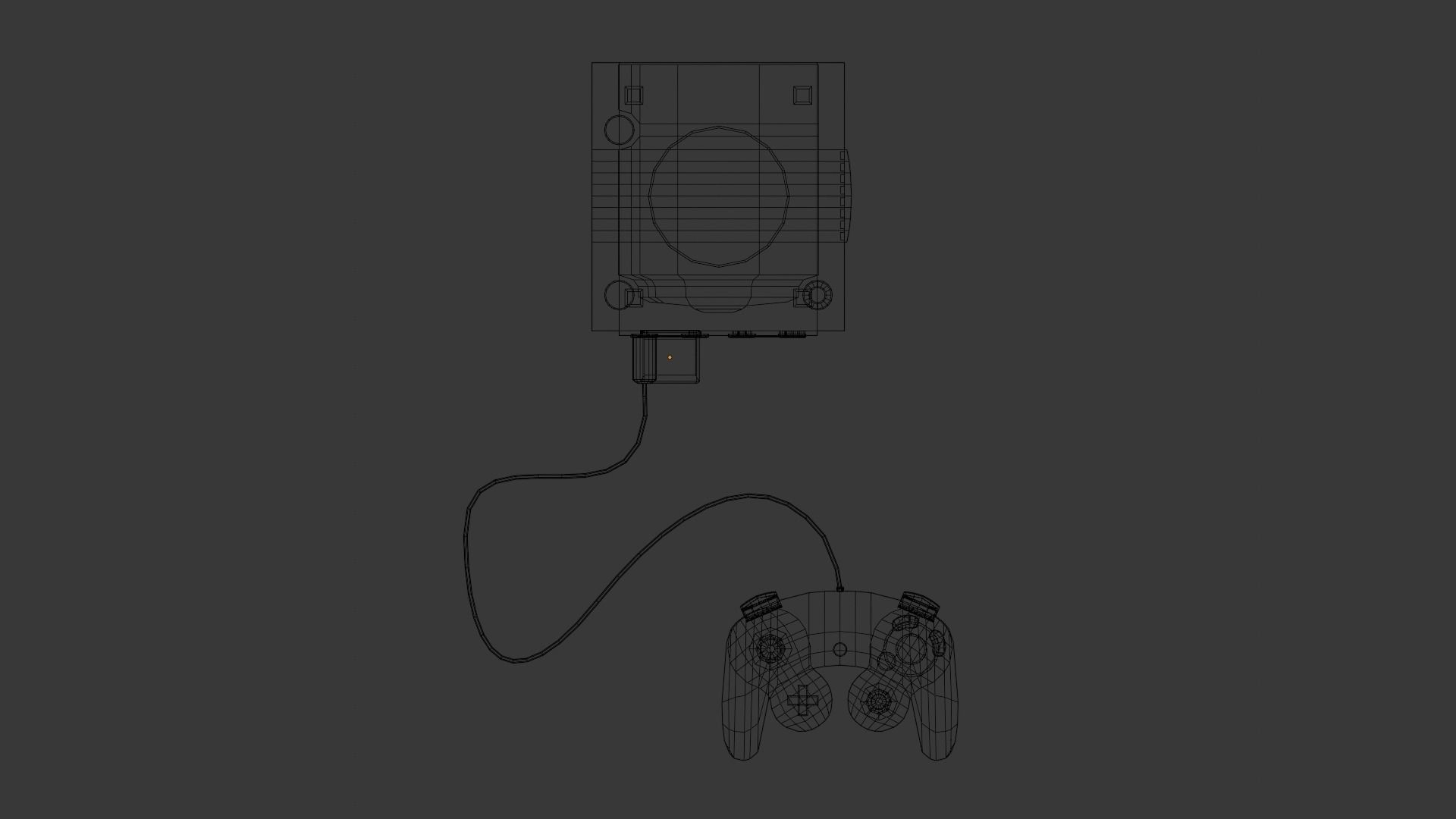 3D model Nintendo Game Cube Low Poly 3D Model VR / AR / low-poly | CGTrader