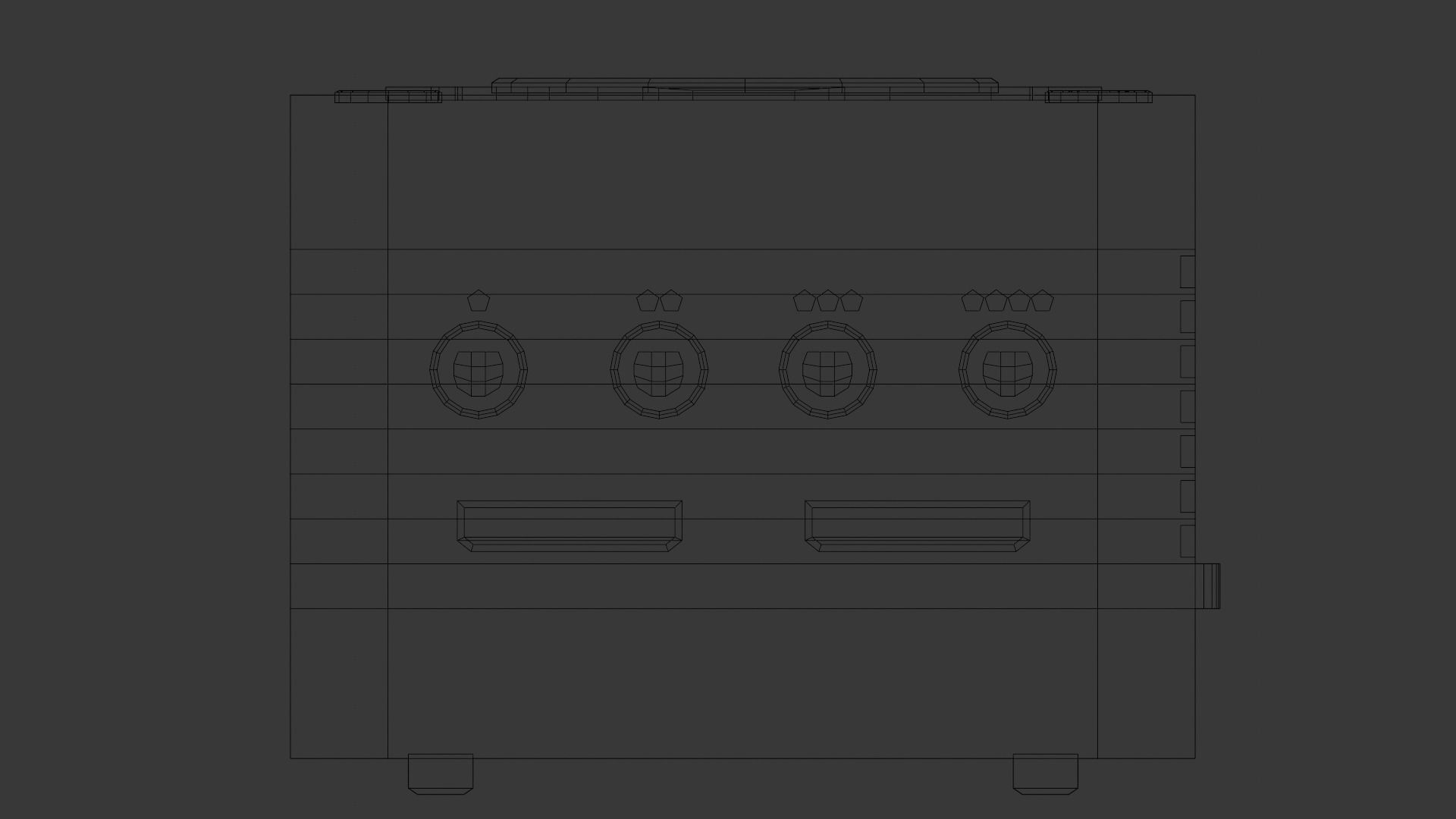 3D model Nintendo Game Cube Low Poly 3D Model VR / AR / low-poly | CGTrader