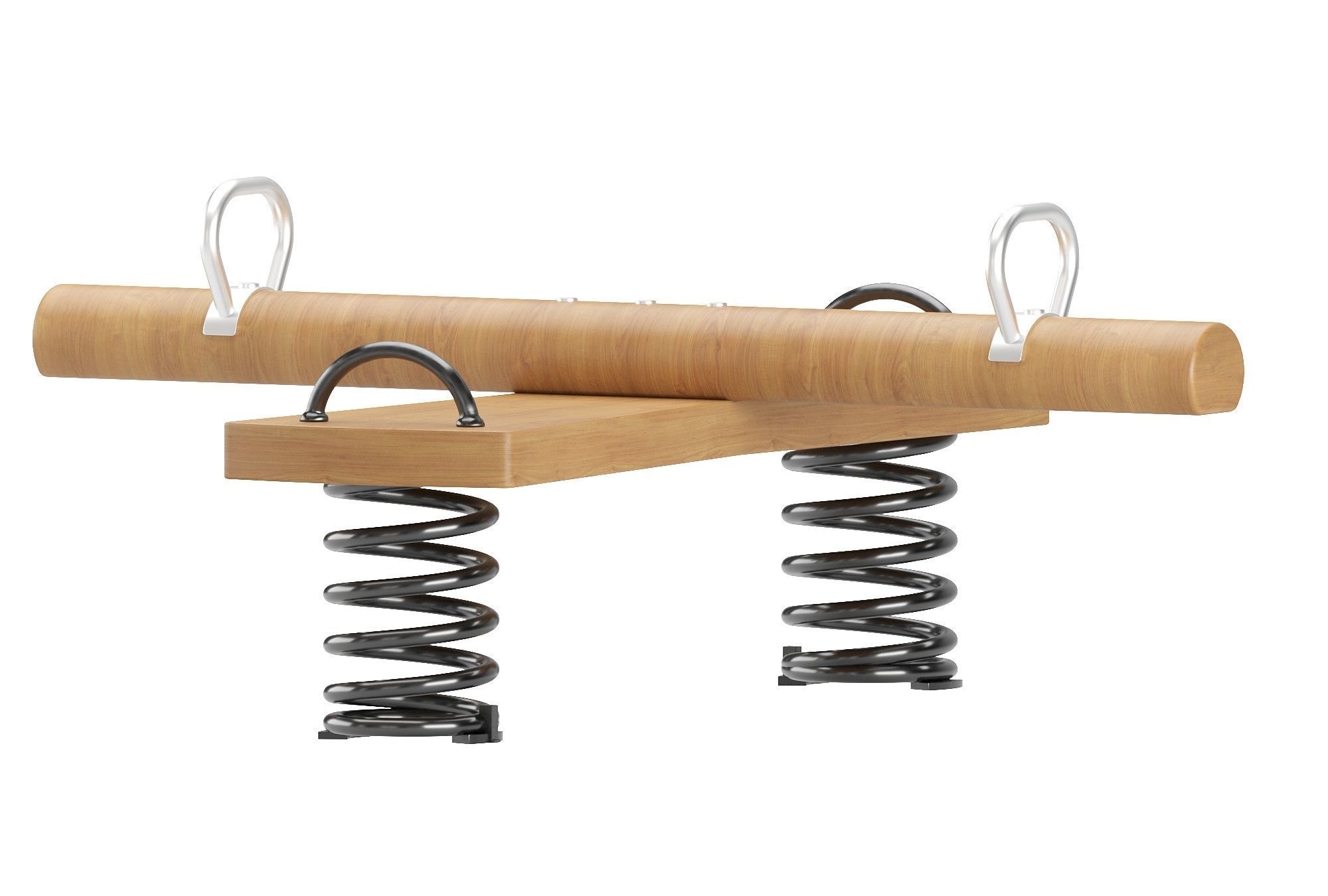 Robinia Wood Cross Spring Rider 3D model | CGTrader