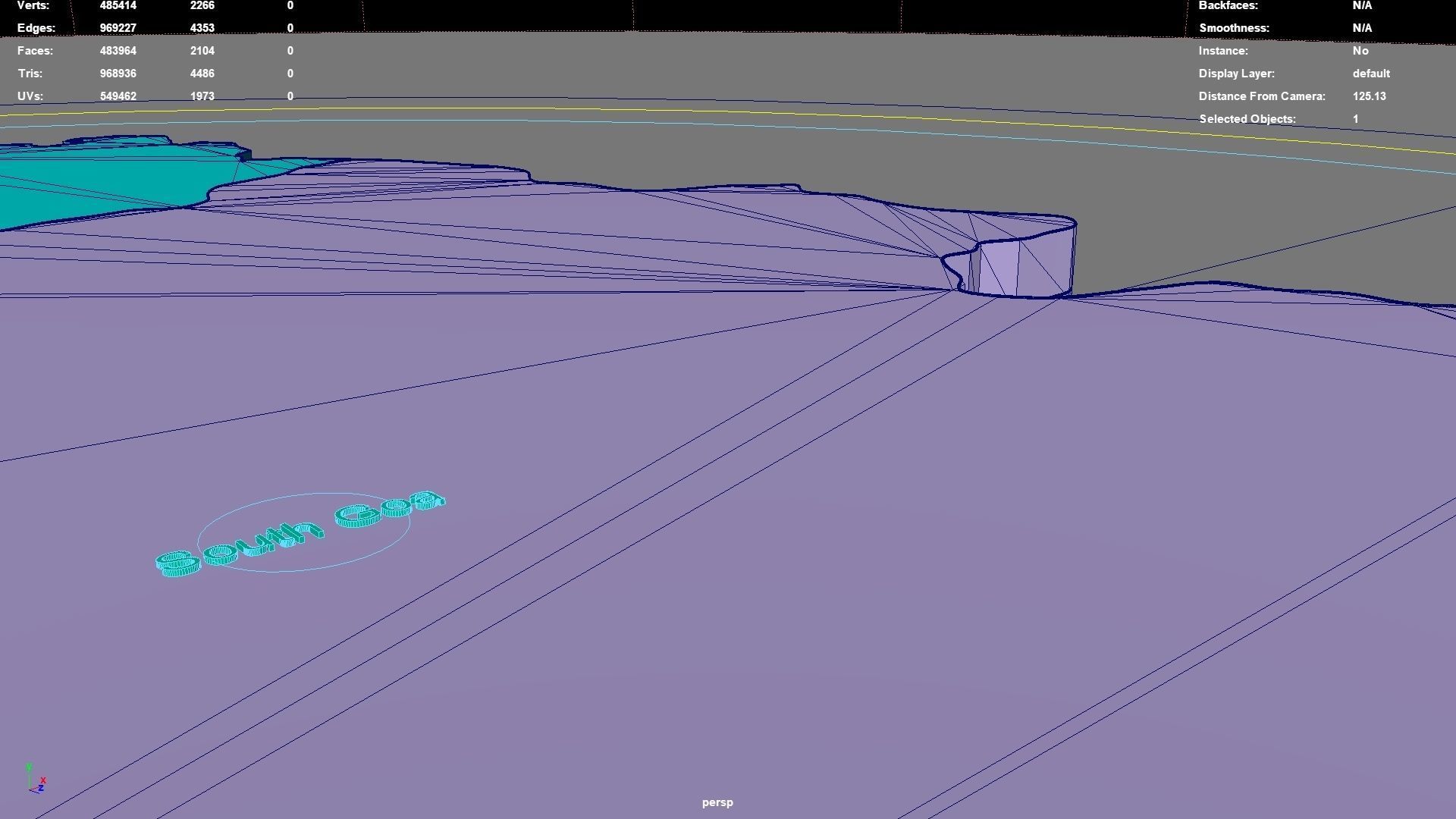 Goa India map region 3D model geography political geographic 3D model ...