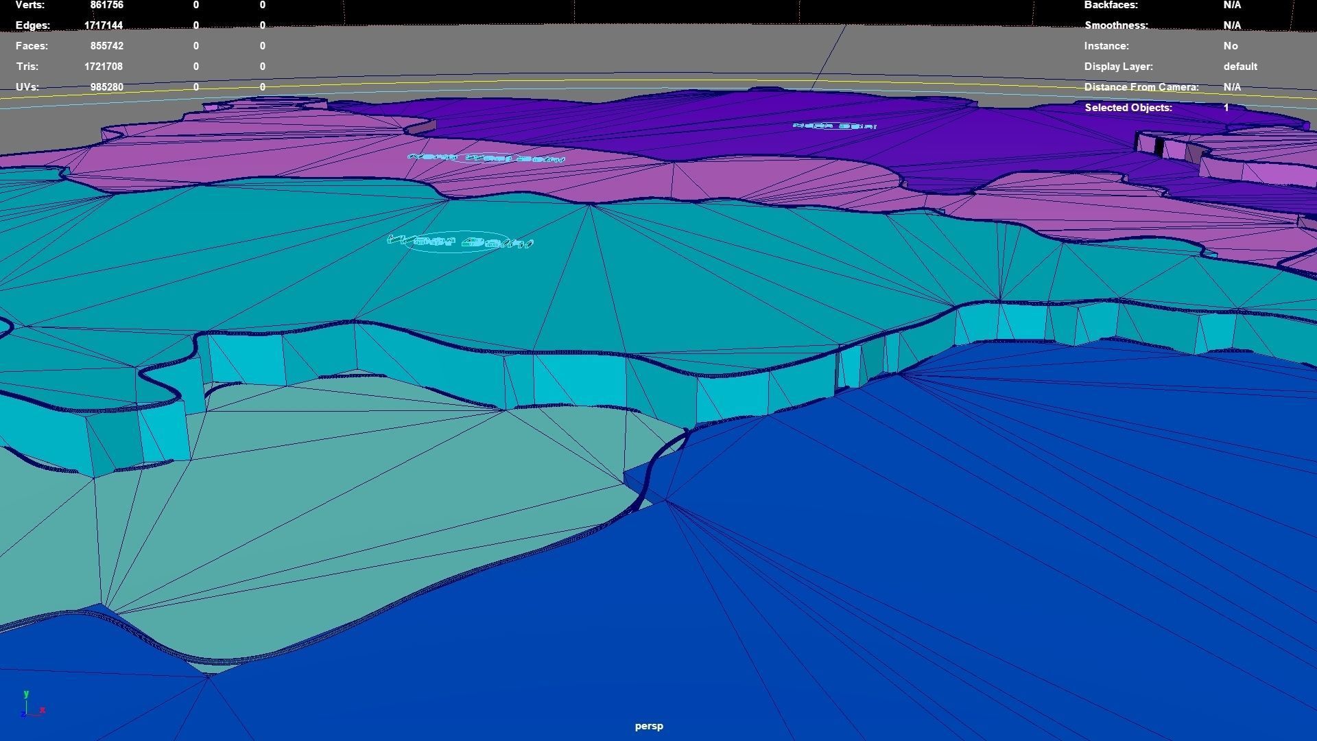 Delhi India map region 3D model geography political geographic 3D model ...